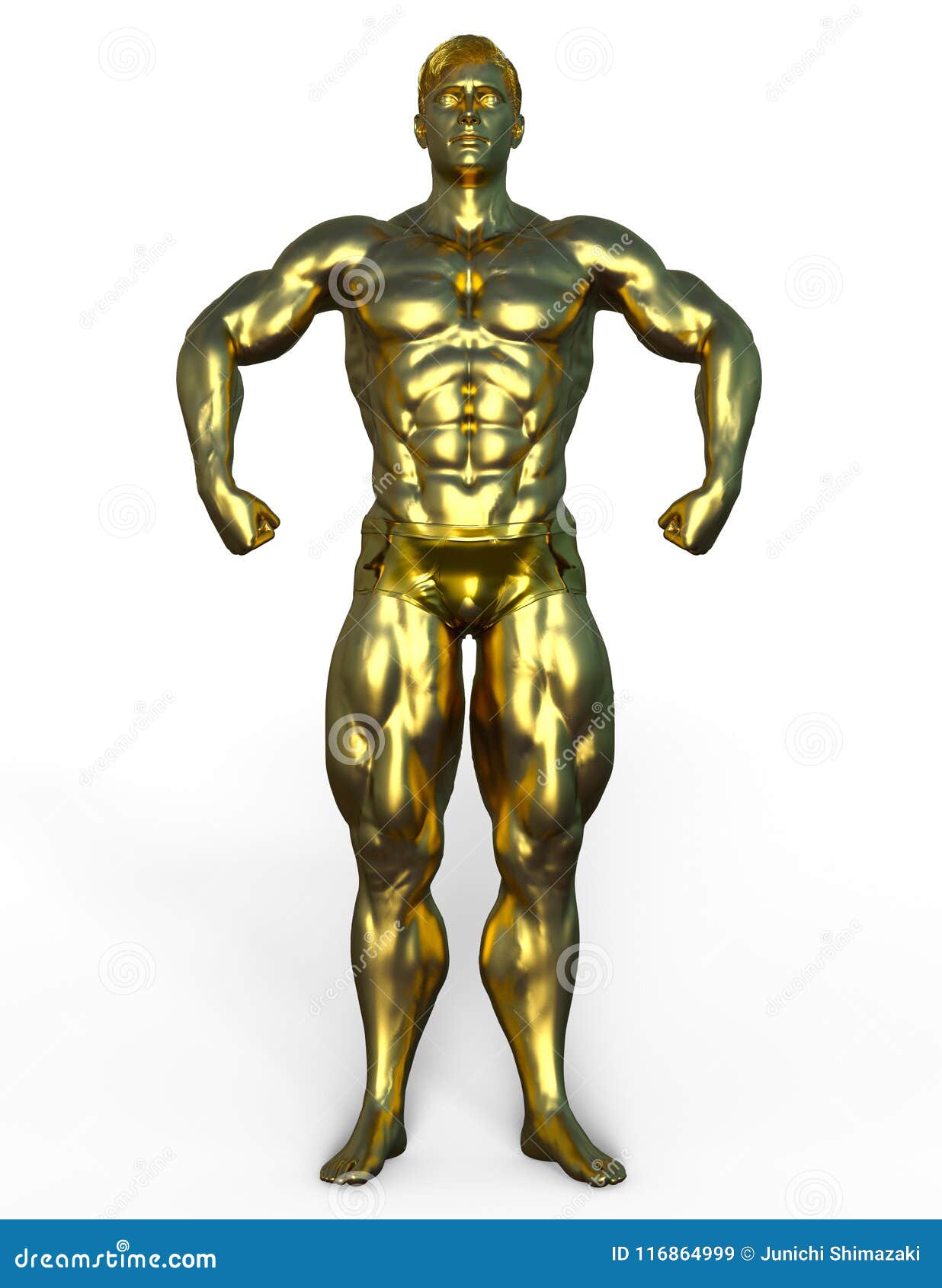 Body builder stock illustration. Illustration of frame - 116864999