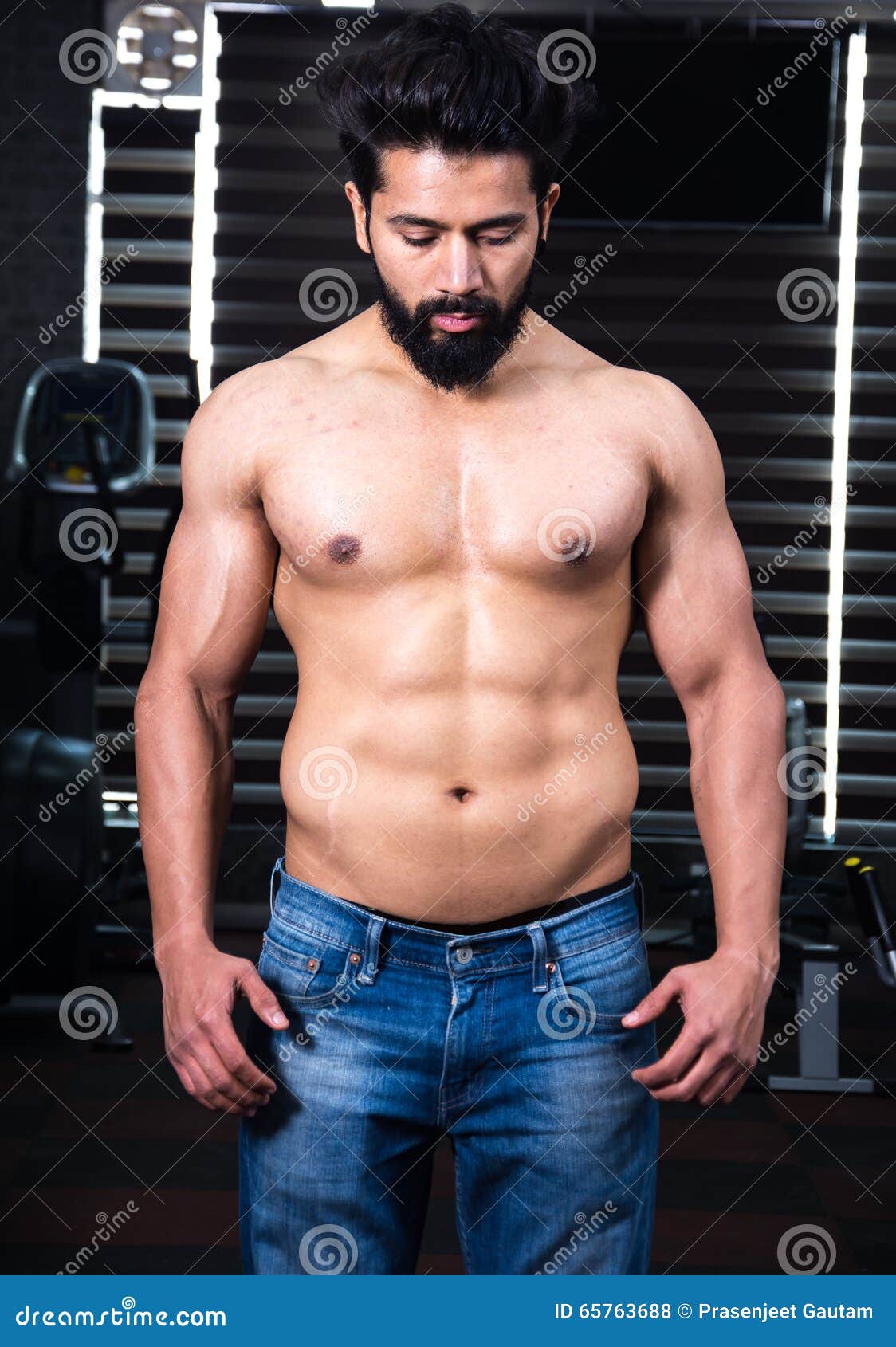Body Builder stock photo. Image of india, building, fashion - 65763688