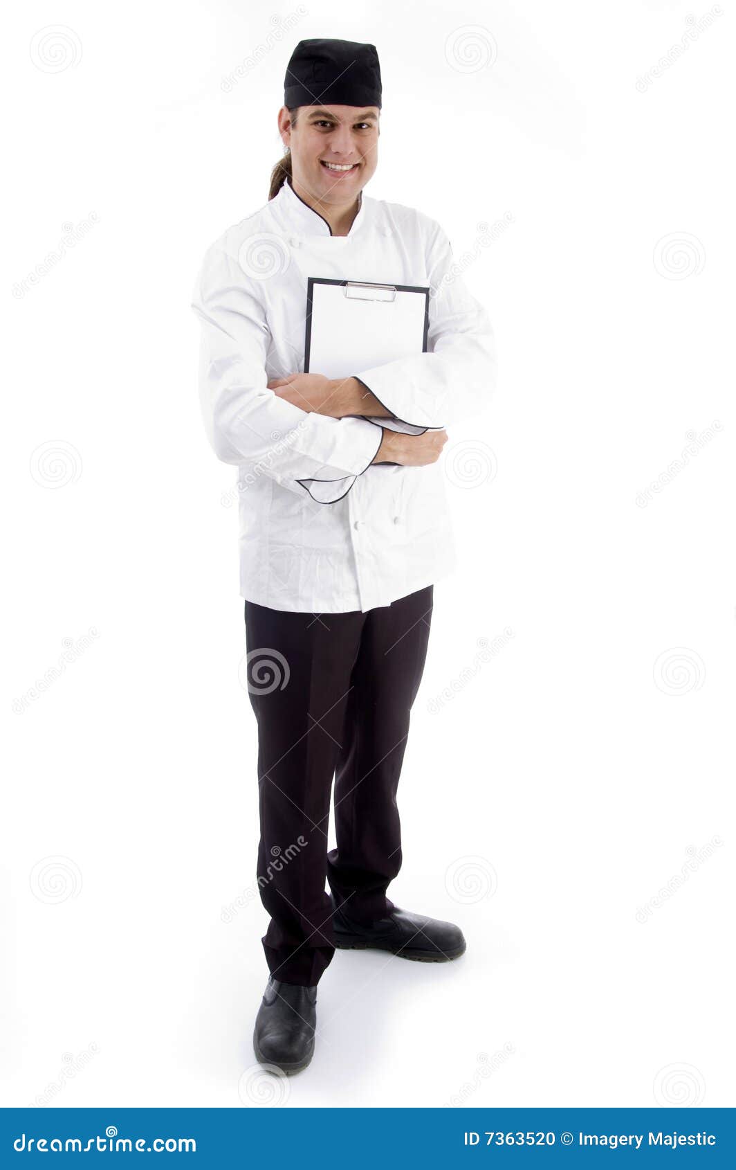 Body Chef Full Handsome Pose Στοκ Εικόνες - εικόνα από : 7363520