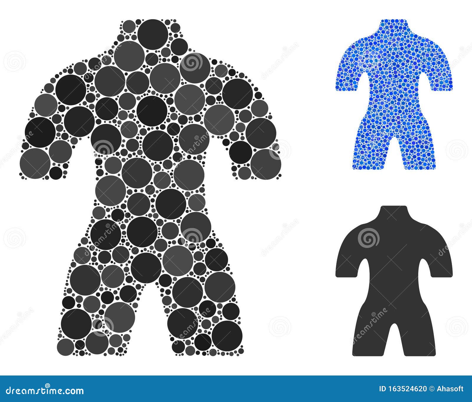 Body Composition Icon of Circles Stock Illustration - Illustration of ...