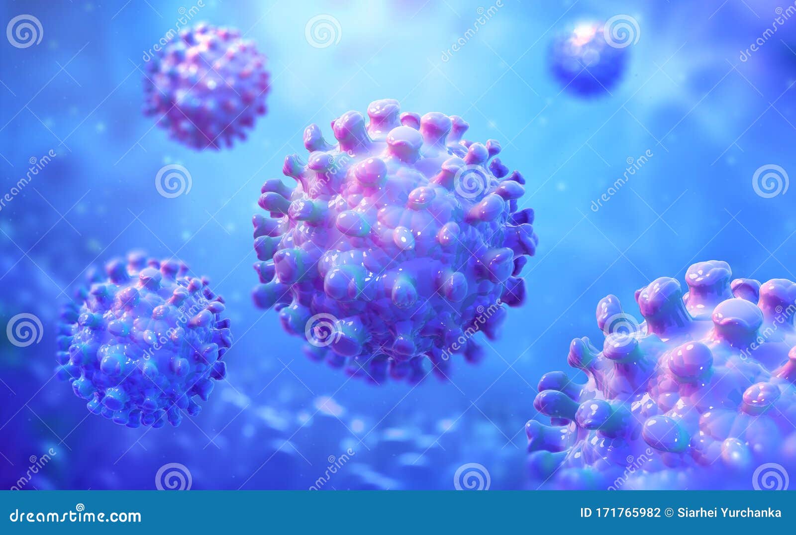 Microorganisms Under The Microscope. Microbes And Viruses In Humans ...