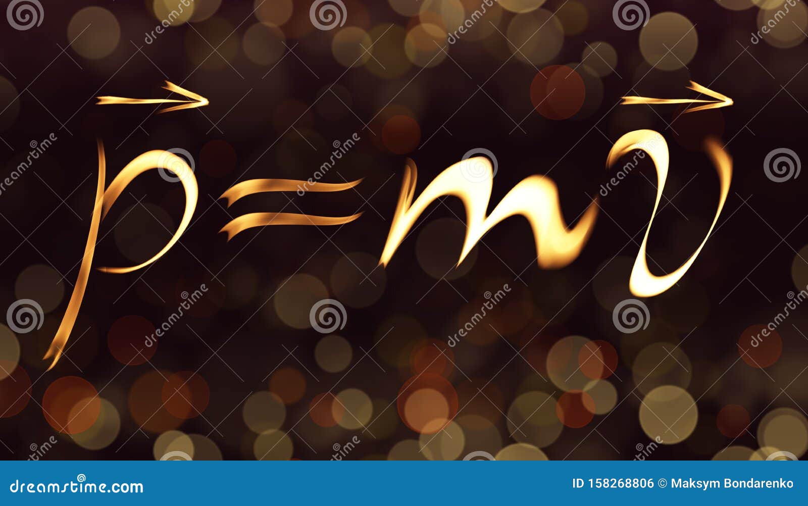 Body Impulse Formula. Physics. Science in the Illustrations. Stock ...