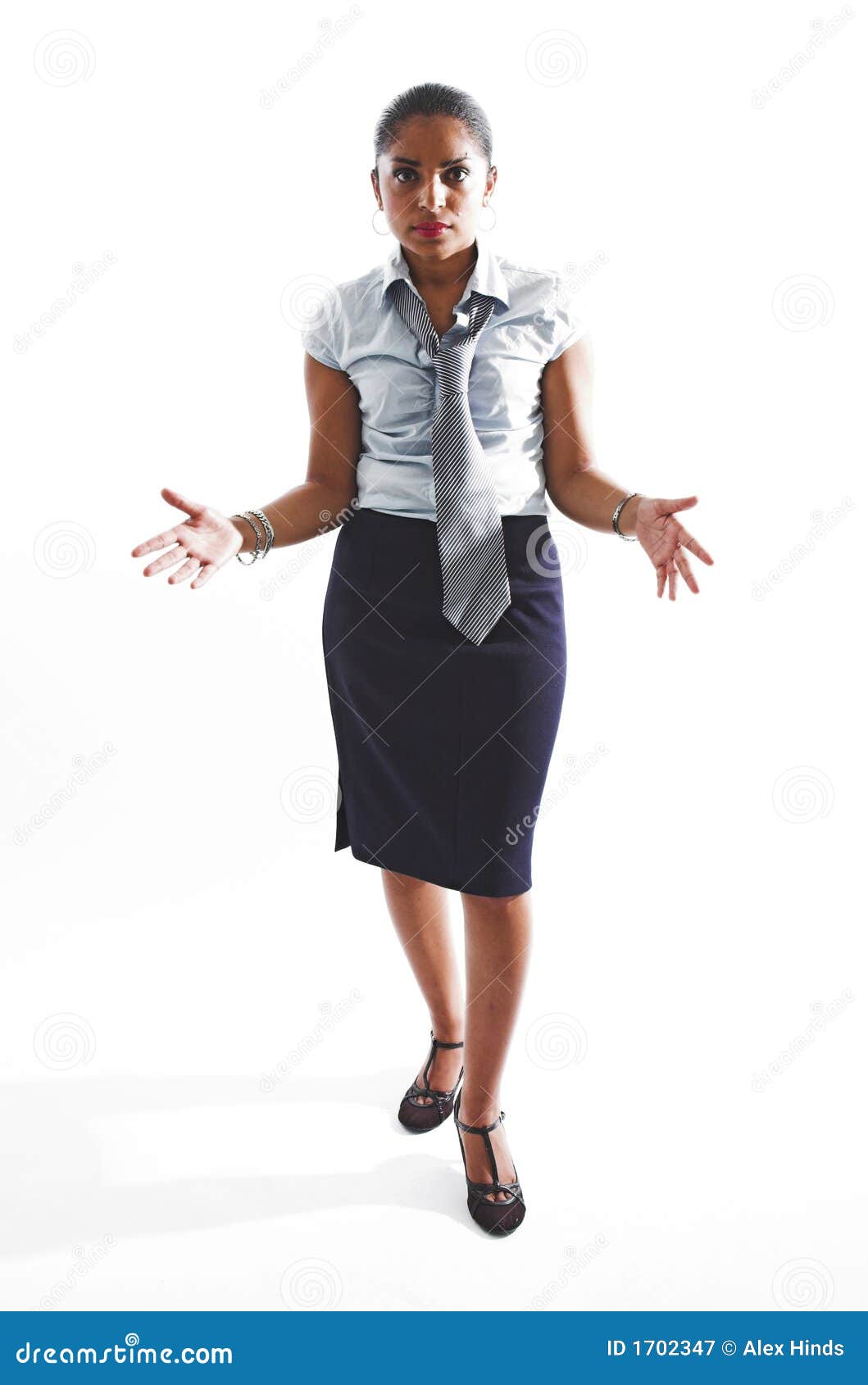 Body Language stock image. Image of woman, studio, expression - 1702347