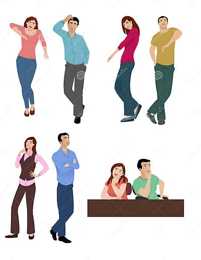Body Language stock vector. Illustration of lady, gesture - 17660652