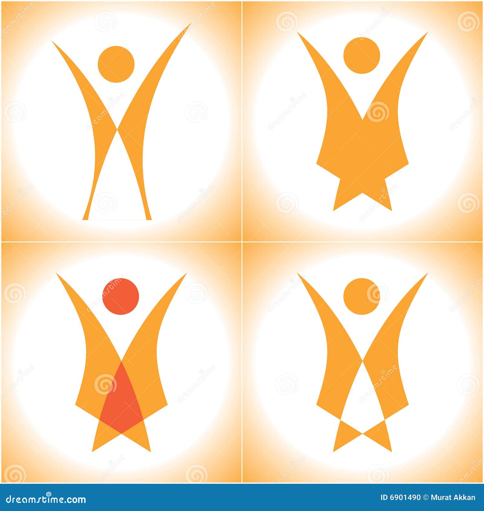 Body logo stock vector. Illustration of mood, fitness - 6901490