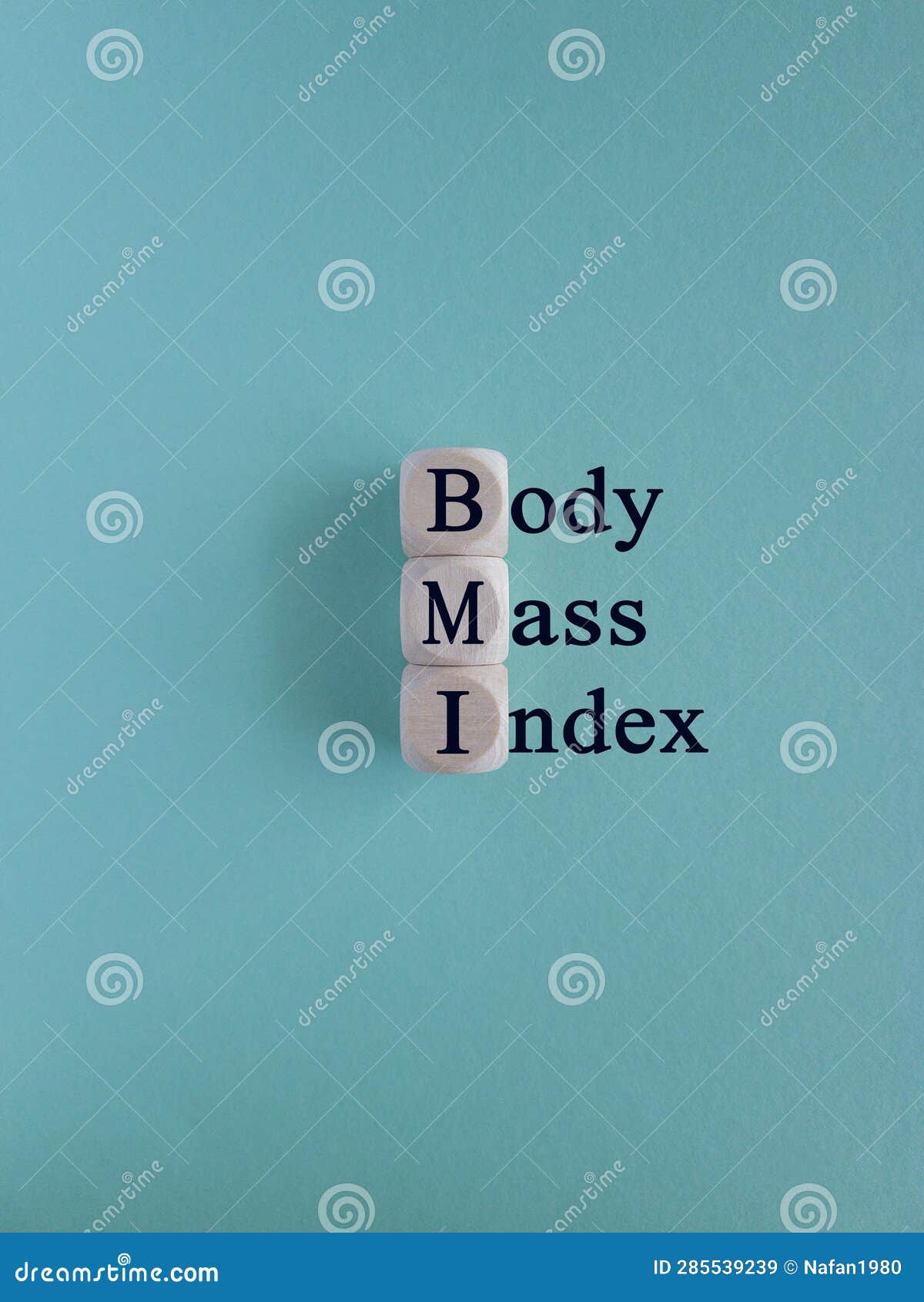 Body Mass Index BMI on Blue Background Stock Image - Image of illness ...