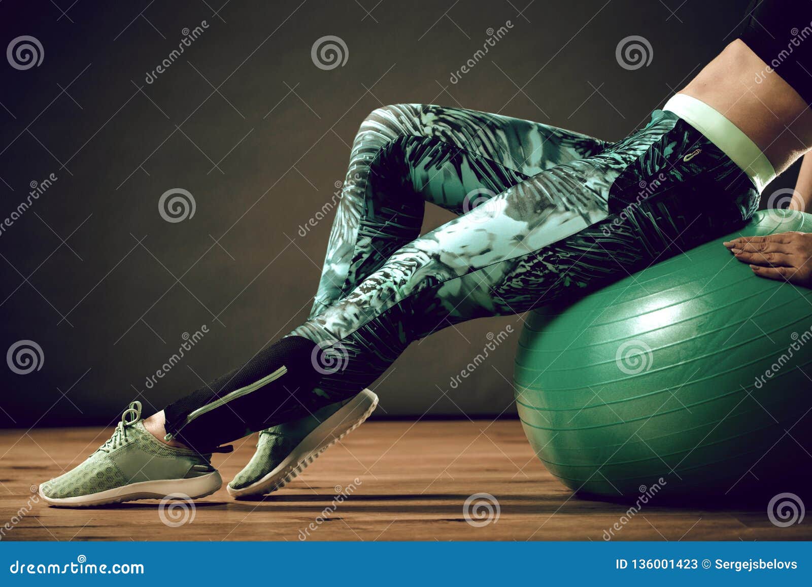 Body and Mind Workout in Loft Fitness Studio Stock Image - Image of ...