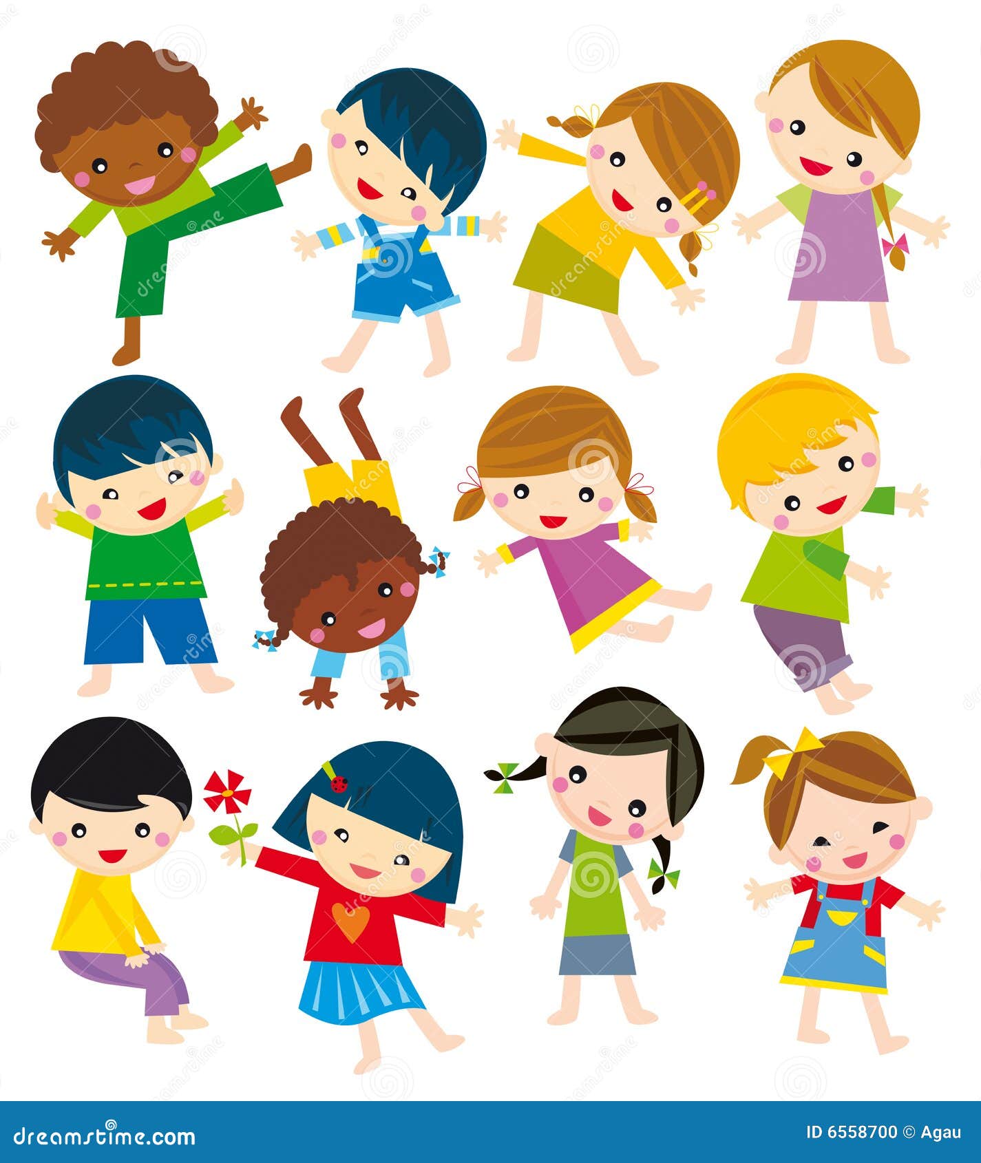 Body positions stock vector. Illustration of infant, sitting - 6558700