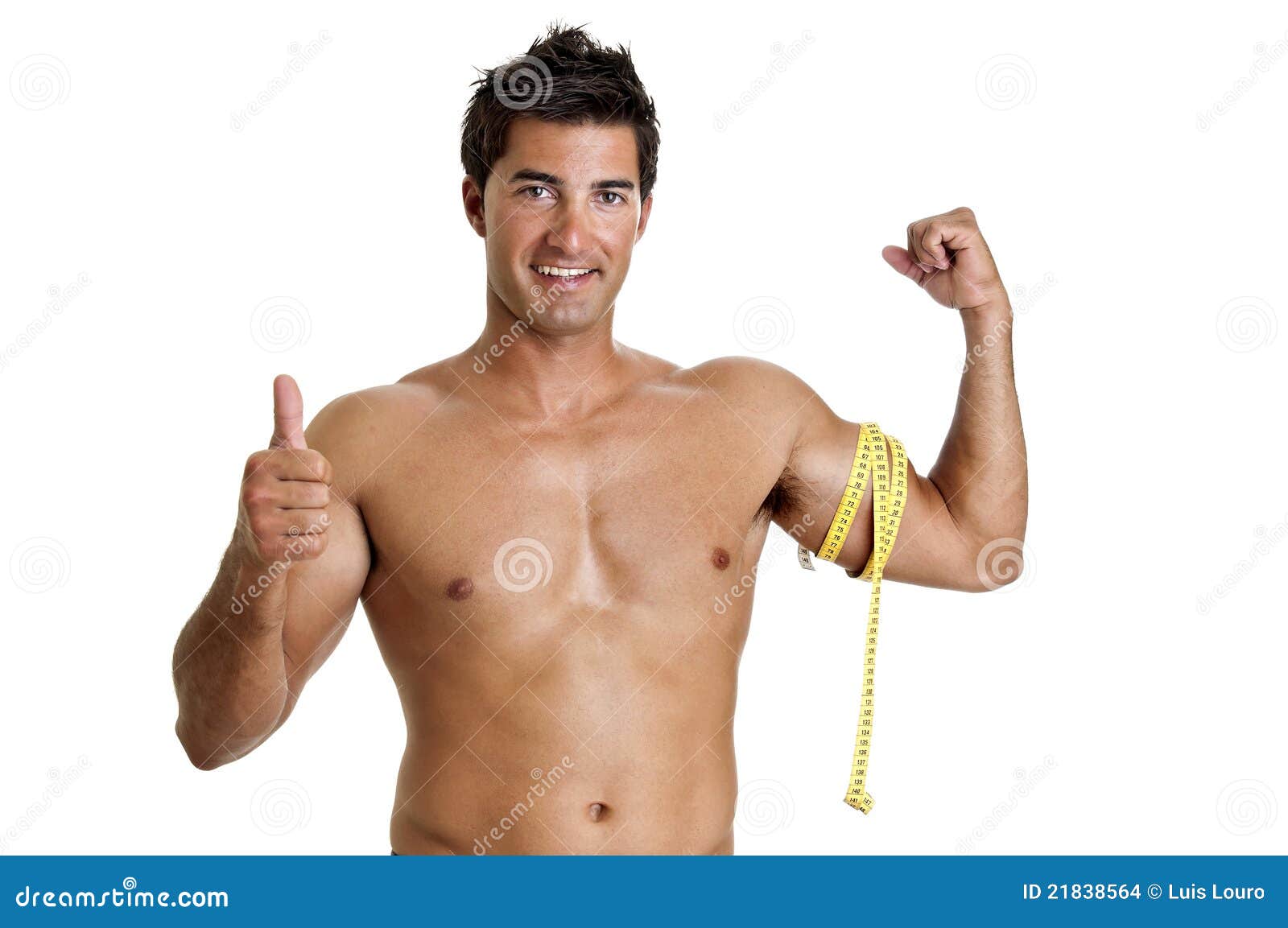 Body power stock photo. Image of mass, isolated, biceps - 21838564