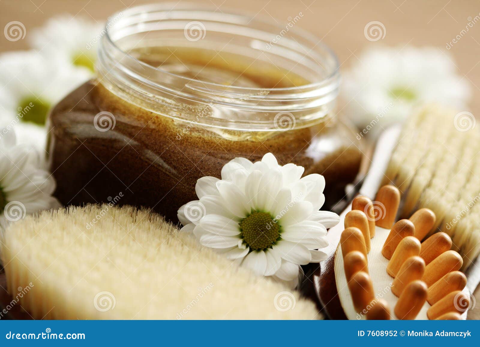 Body scrub stock photo. Image of flowers, care, harmony - 7608952