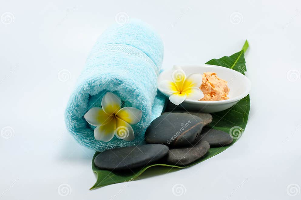 Body scrub spa set stock image. Image of healthy, arts - 25072919