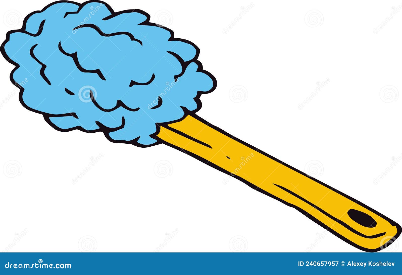 Body Scrubber Linear Icon Vector Illustration | CartoonDealer.com ...