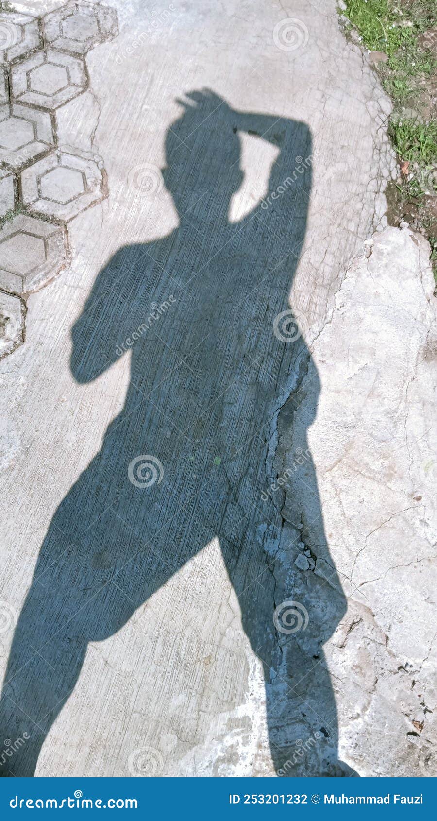 Body shadow during the day stock photo. Image of memorial - 253201232