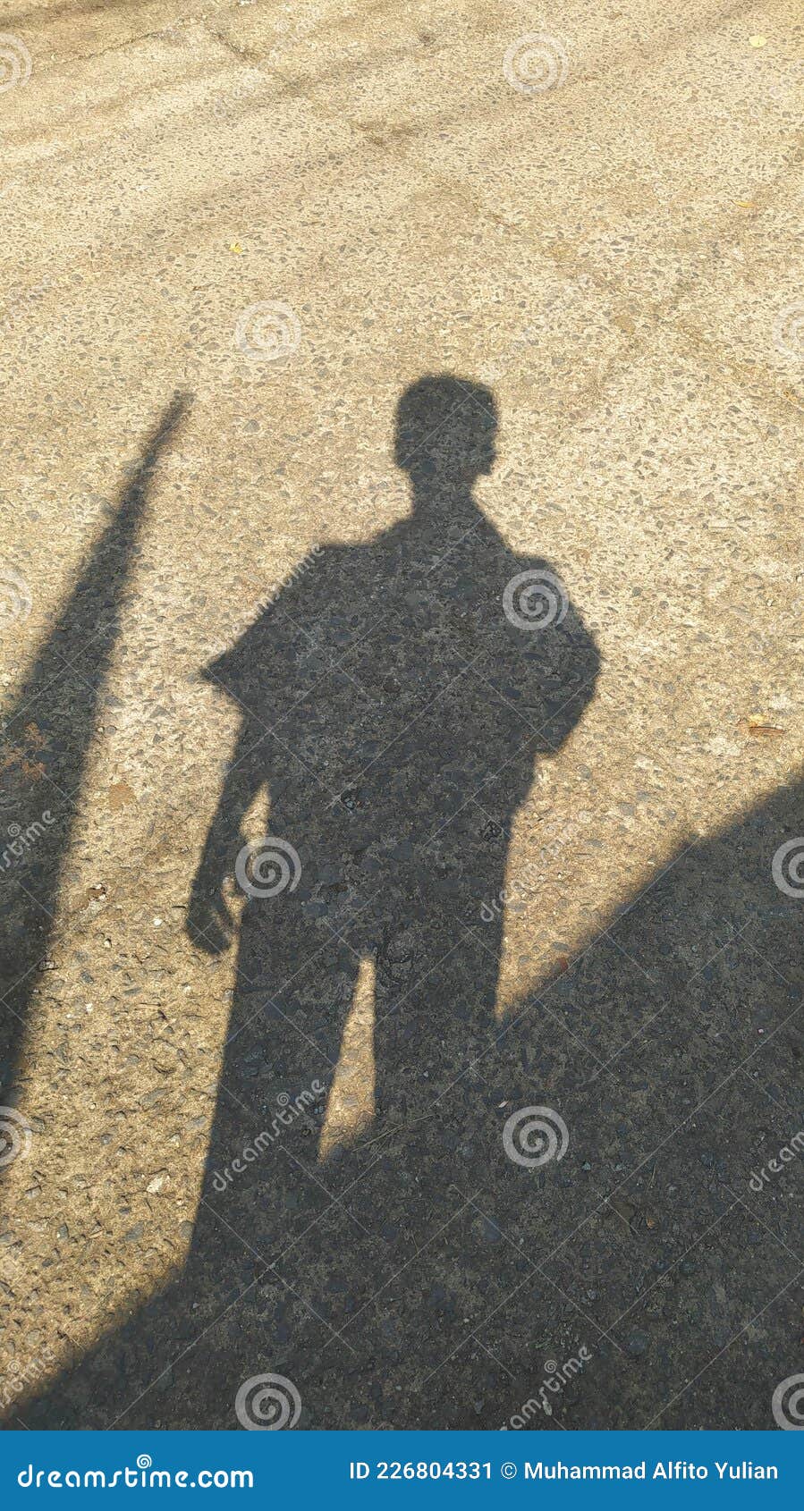 Body Shadow Under the Morning Sun Stock Image - Image of body, shadow ...