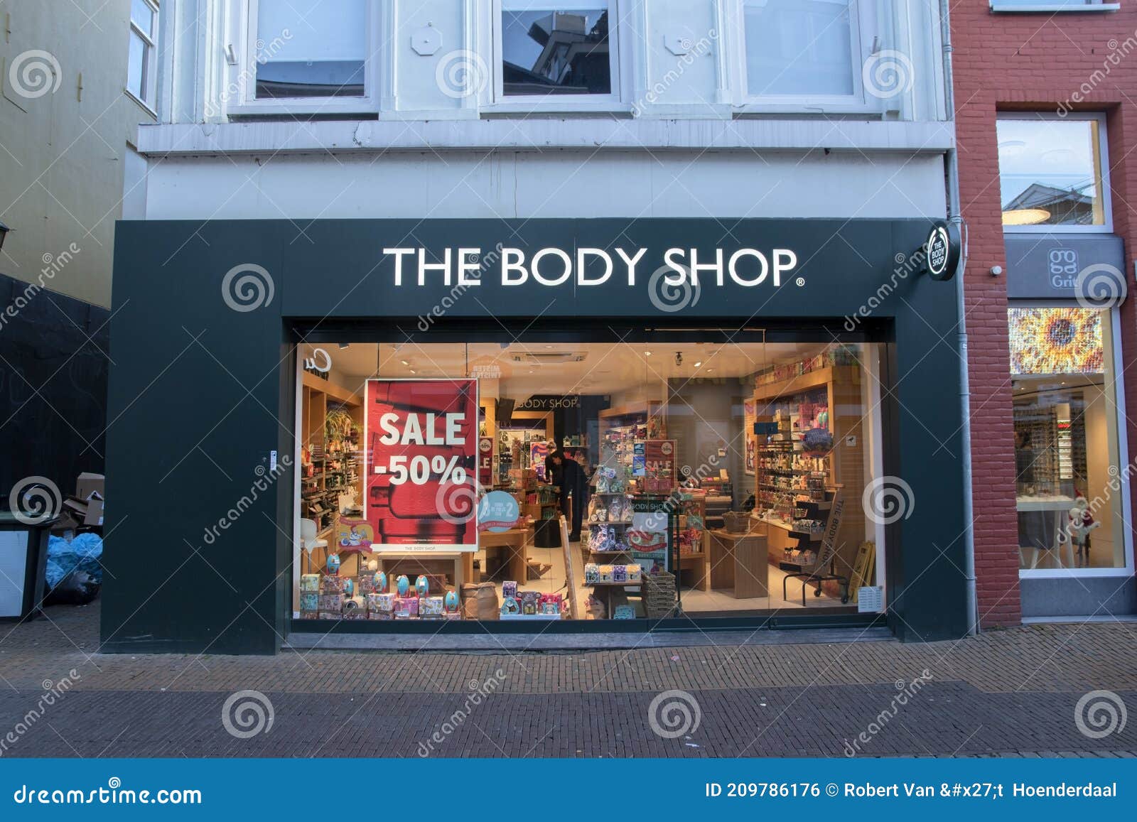 The Body Shop at Utrecht the Netherlands 27-12-2019 Editorial Photo ...