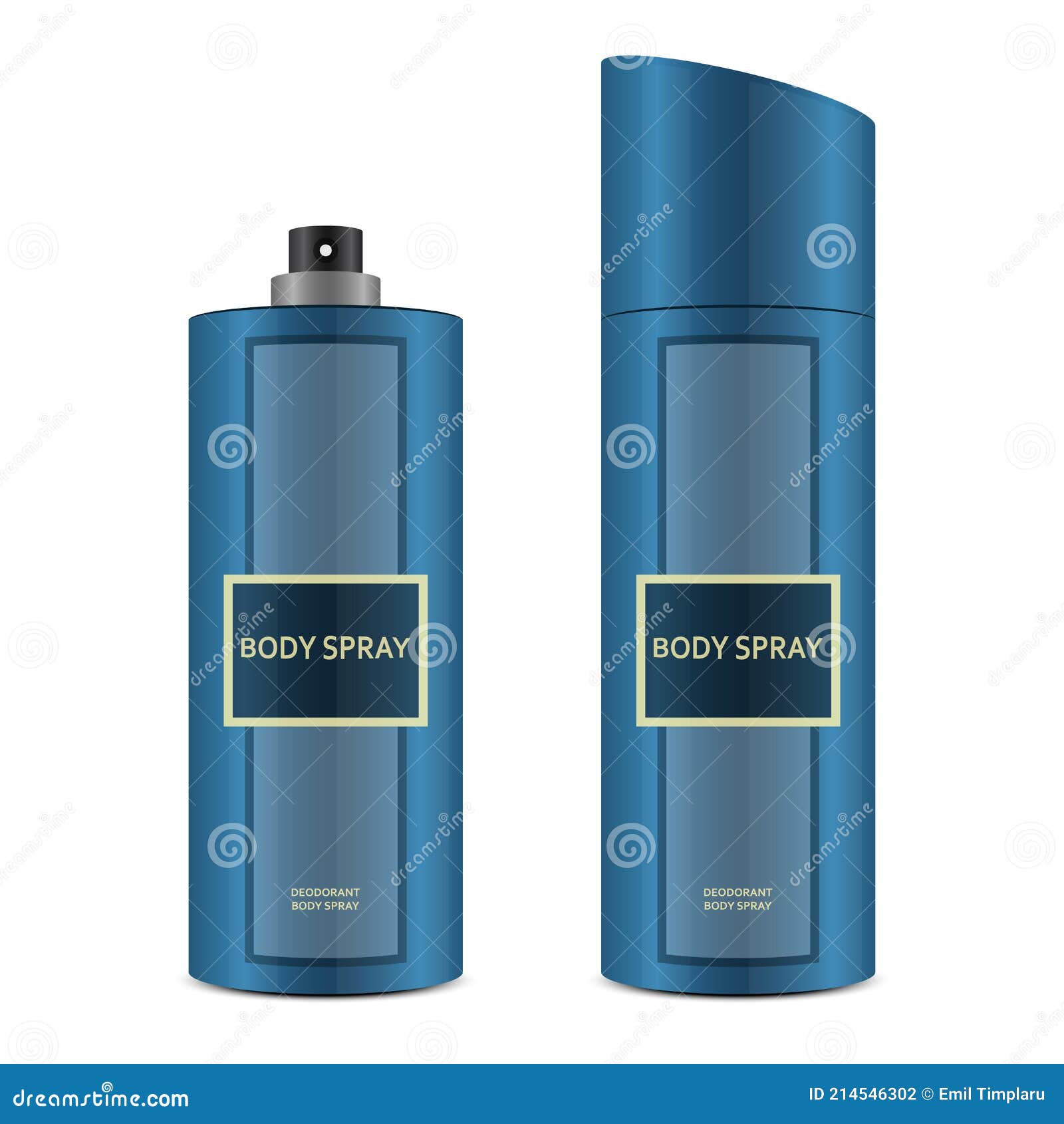 Body Spray Vector Design Illustration Stock Vector - Illustration of ...