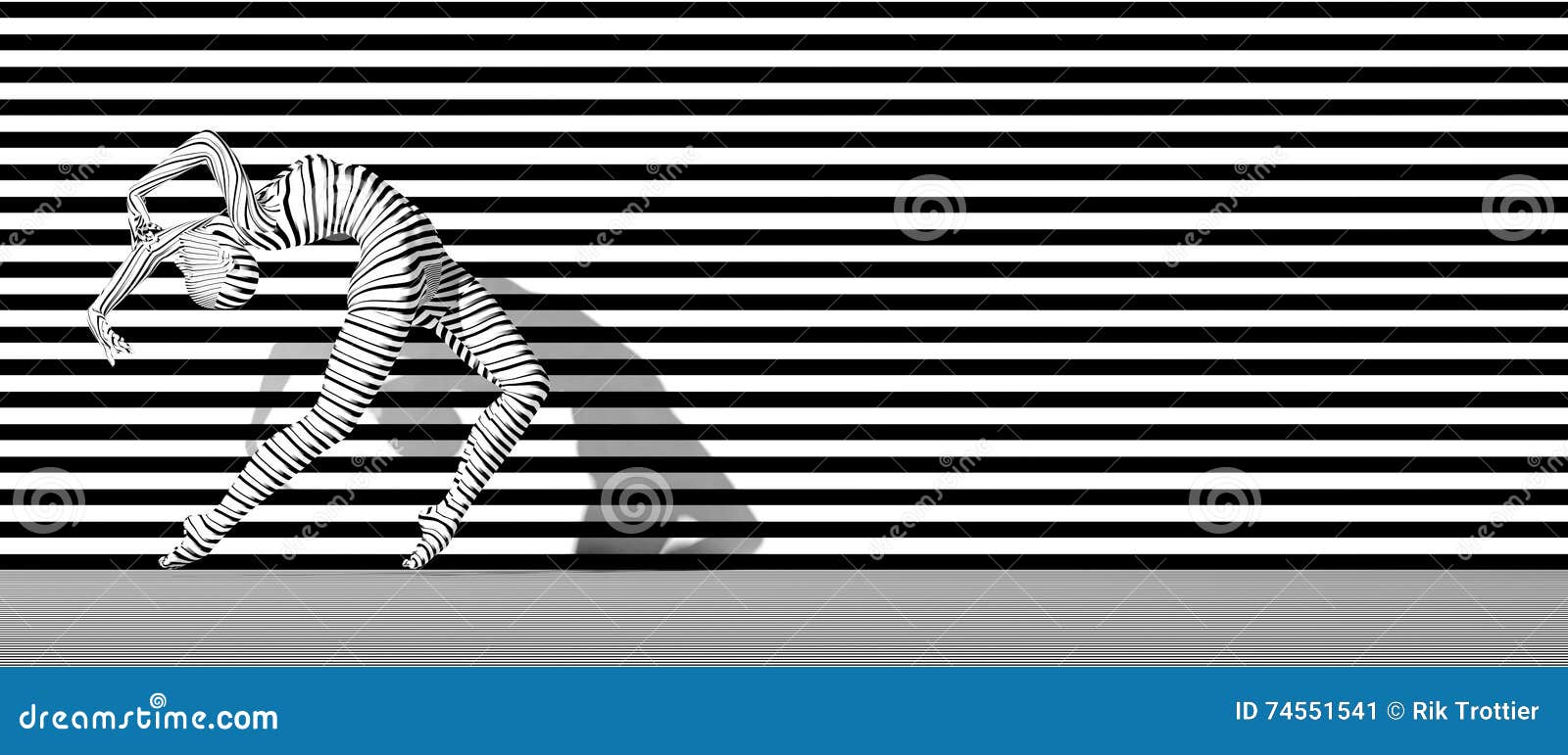 Body stripes stock illustration. Illustration of white - 74551541