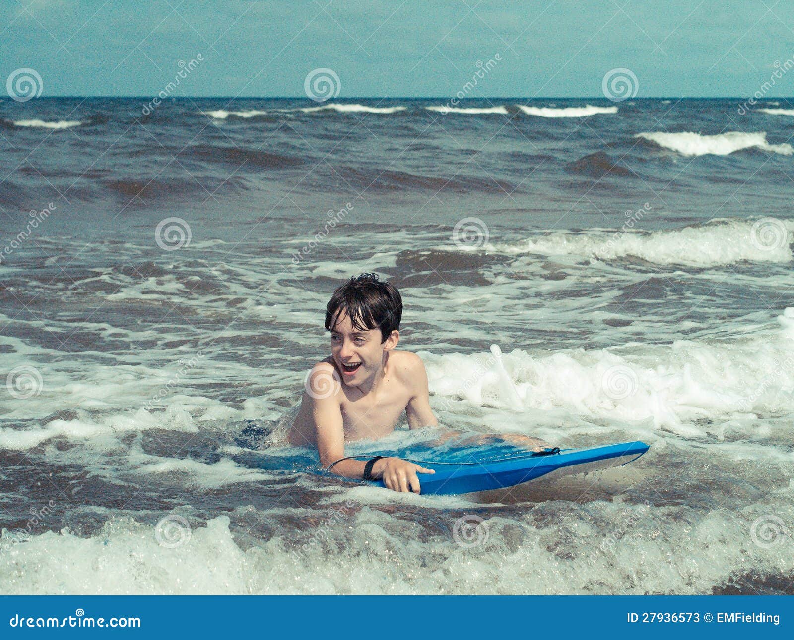 Body Surfing at the beach stock image. Image of canada - 27936573