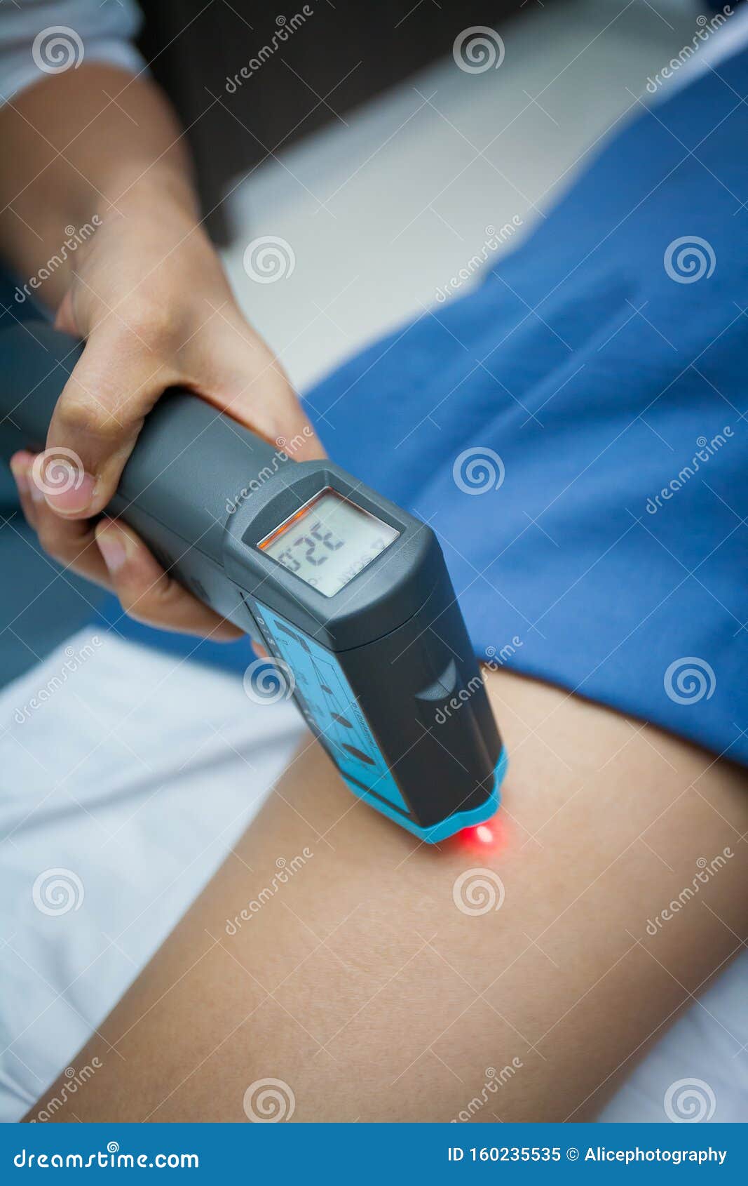 Body Temperature Checking Electronic Machine Stock Image - Image of ...