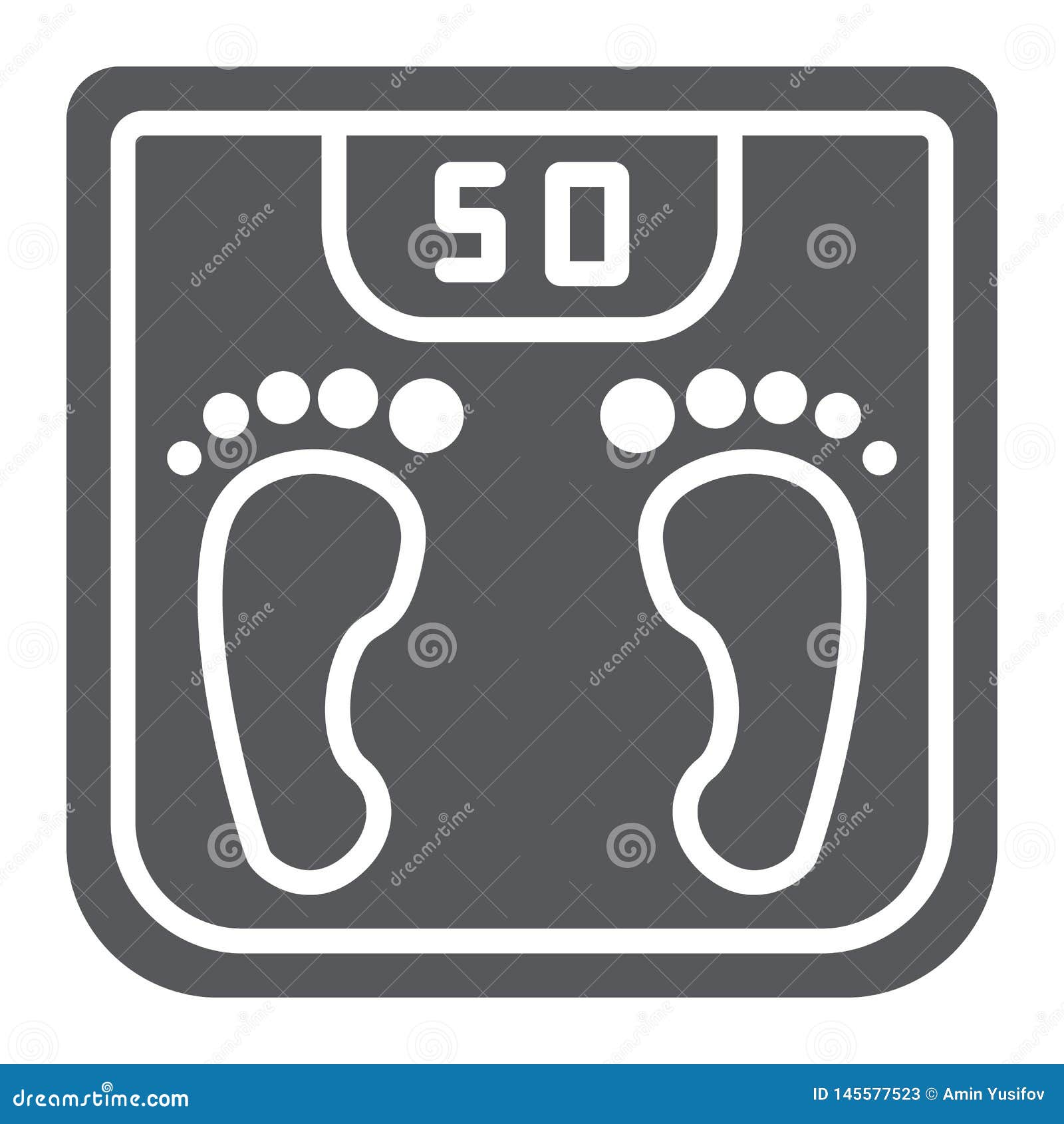 Body Weight Glyph Icon, Measurement and Kilogram, Scale Sign, Vector ...