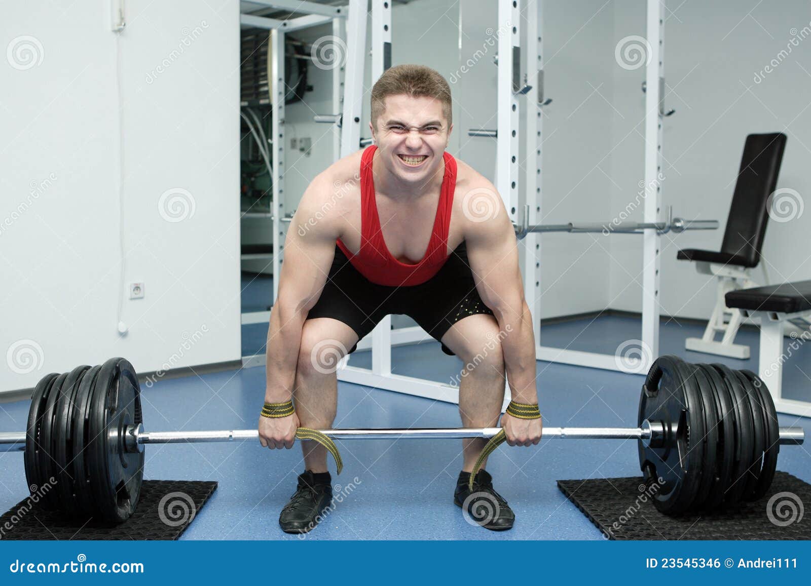 Bodybuilder stock photo. Image of leisure, heavy, action - 23545346