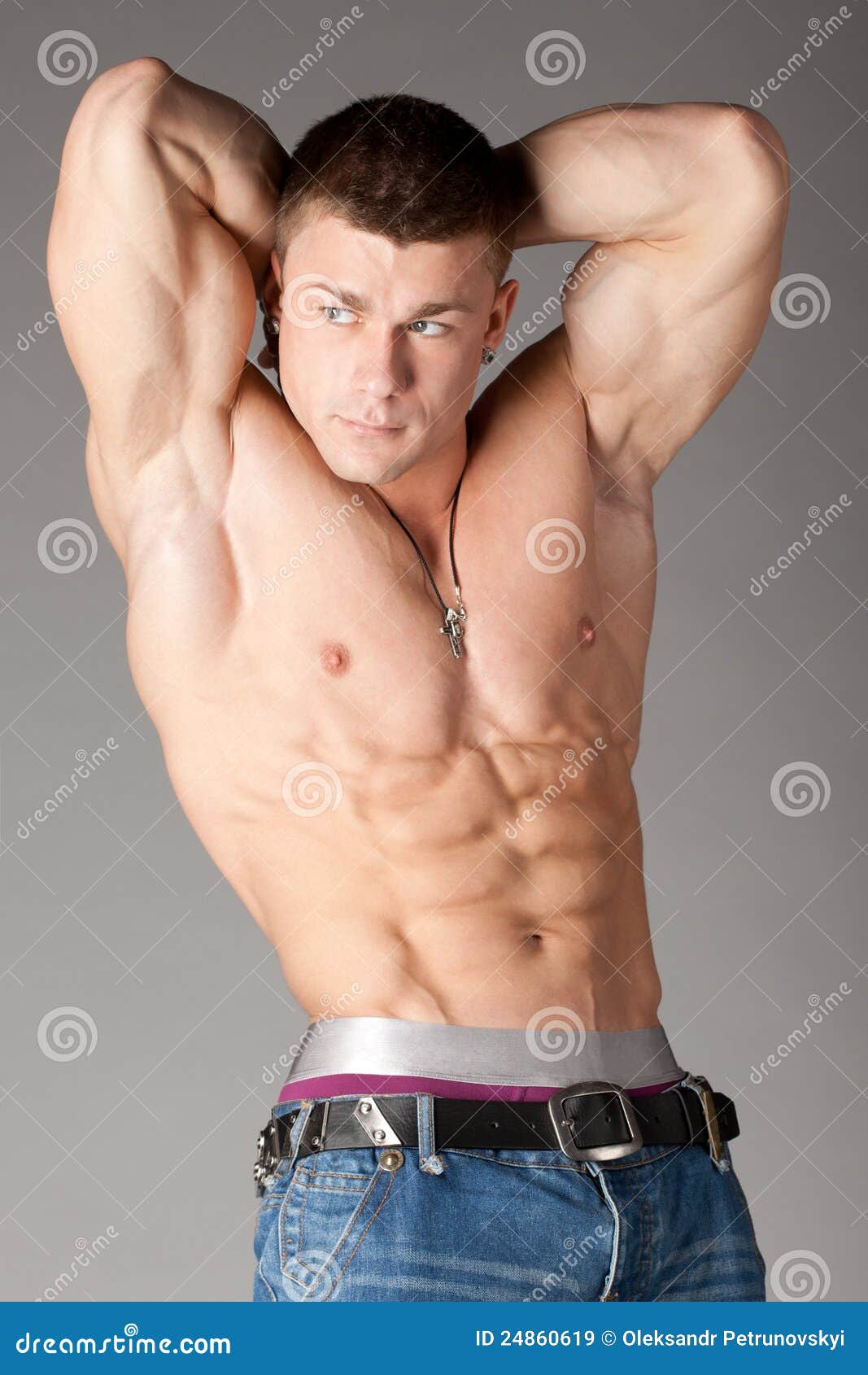 Bodybuilder stock image. Image of handsome, athlete, beautiful - 24860619