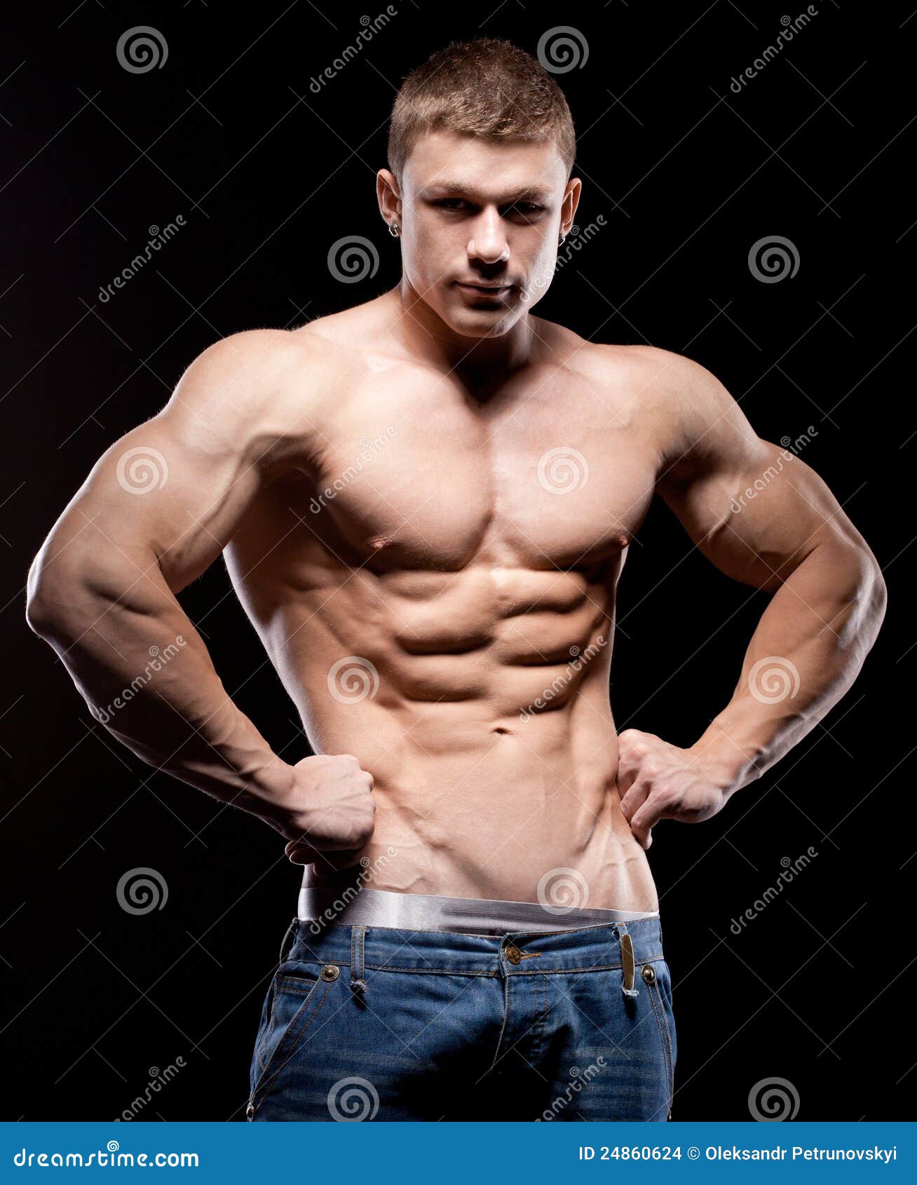Bodybuilder stock photo. Image of muscle, masculine, healthy - 24860624