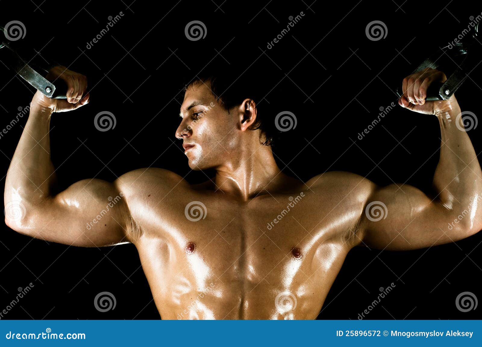 Bodybuilder stock photo. Image of muscular, endurance - 25896572