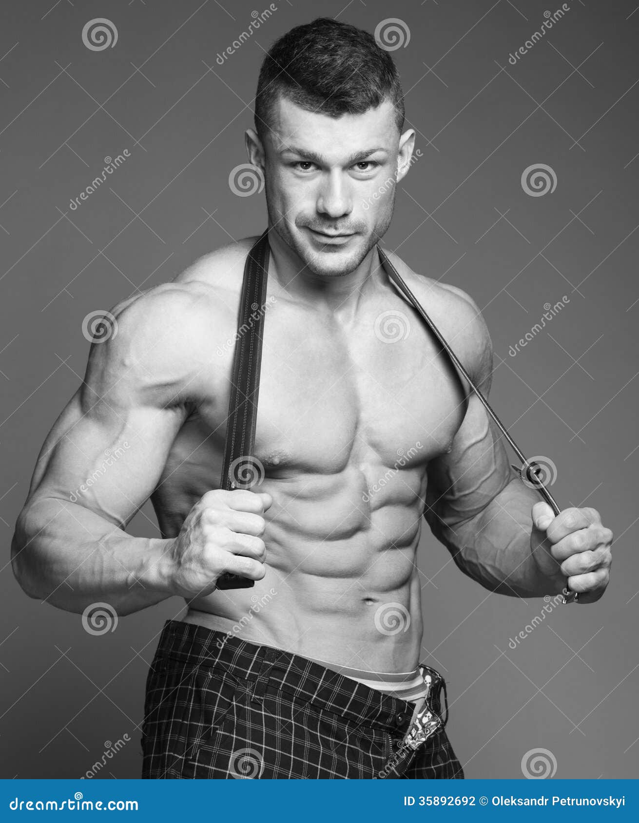 Bodybuilder stock photo. Image of bodybuilding, adult - 35892692