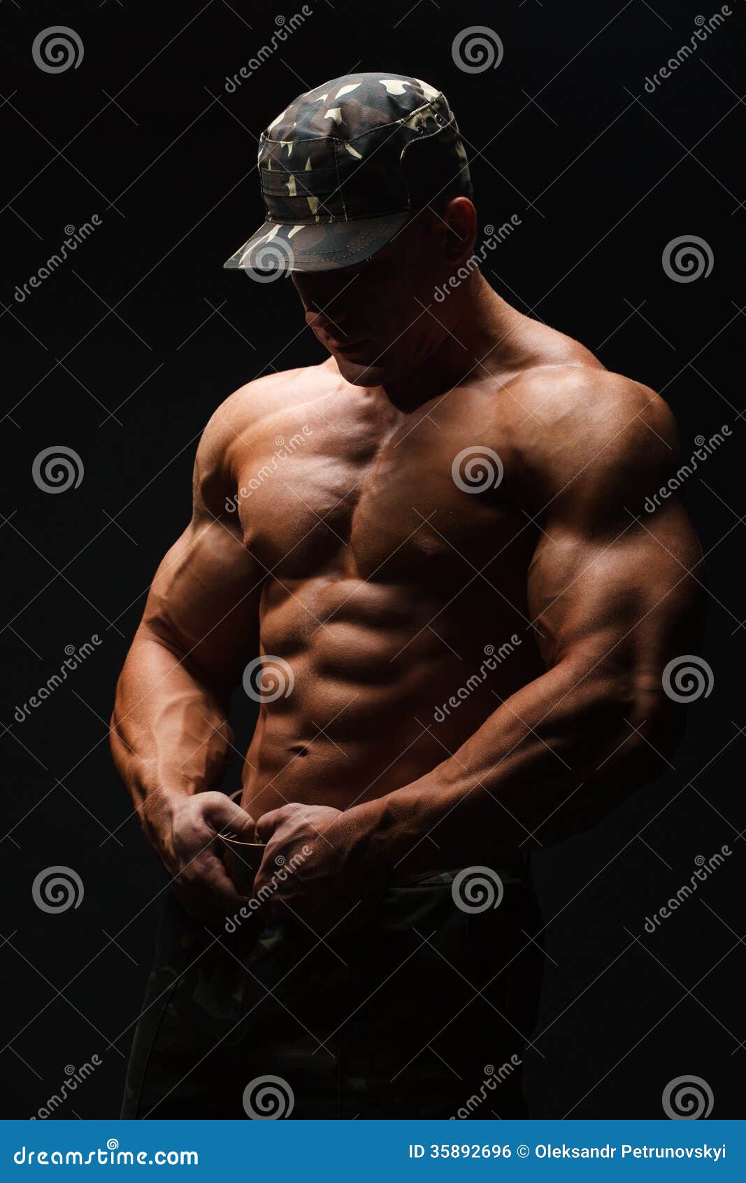 Bodybuilder stock photo. Image of masculinity, pose, athlete - 35892696
