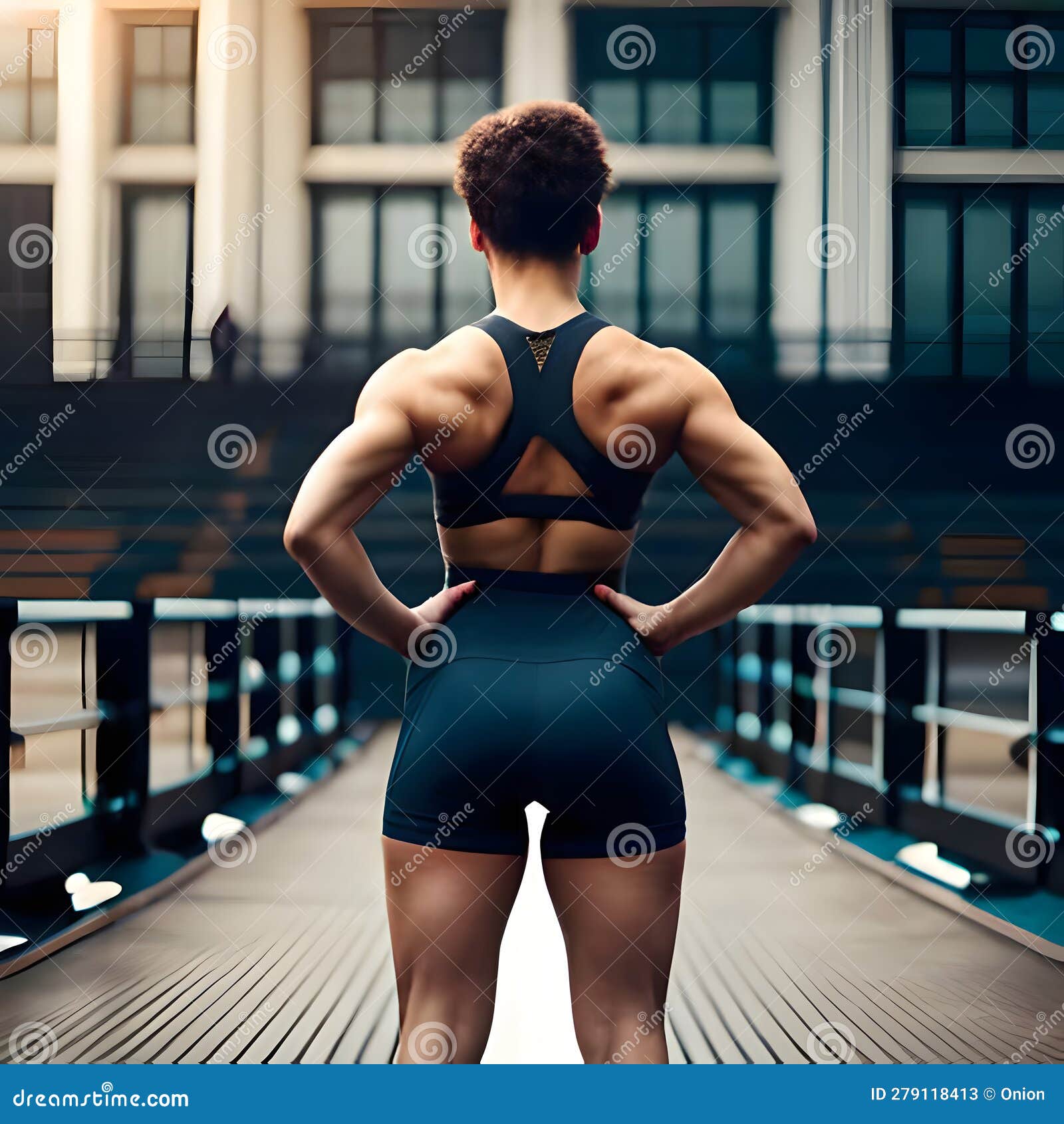 Chiseled Physique: Male Back Muscles Sculpted, Showcasing Dedication In ...