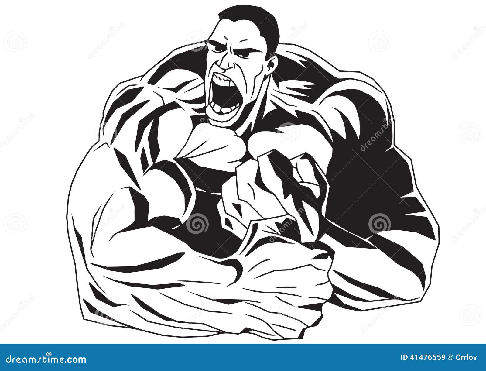 Hands Clenched Power Strength Icon Logo Vector Fist Male Hand ...