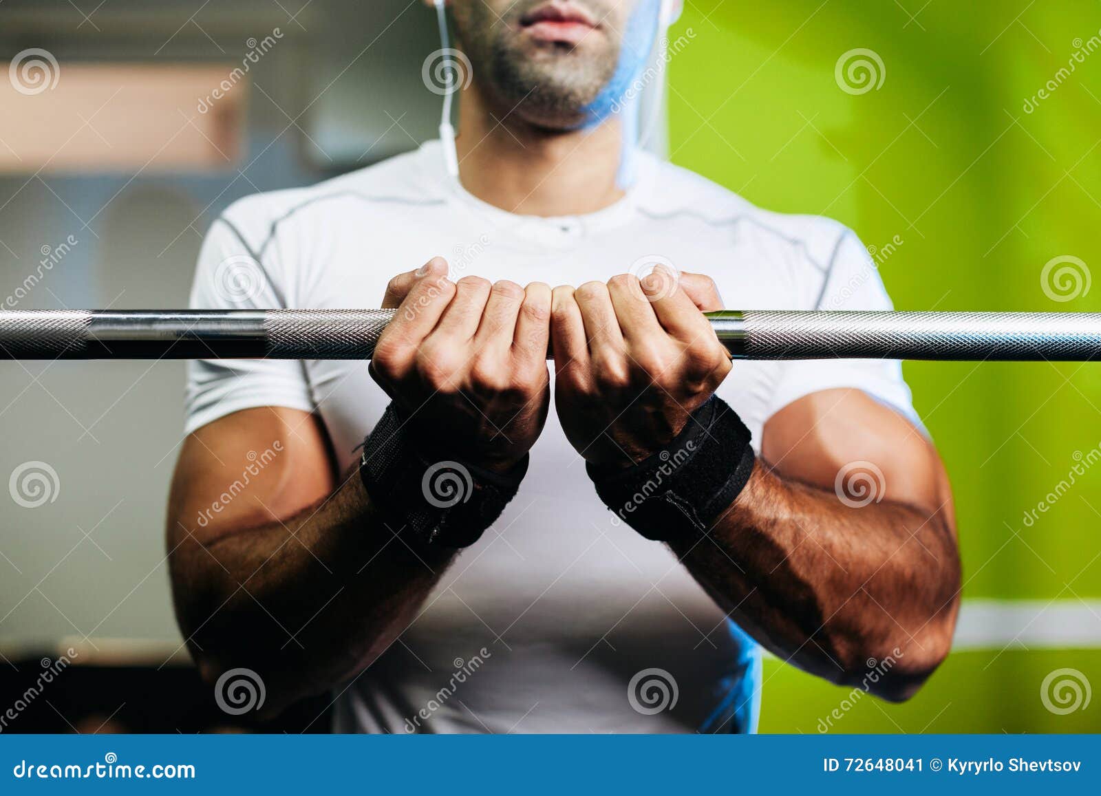 Bodybuilder Male Hands Close Up Stock Image - Image of hands, human ...