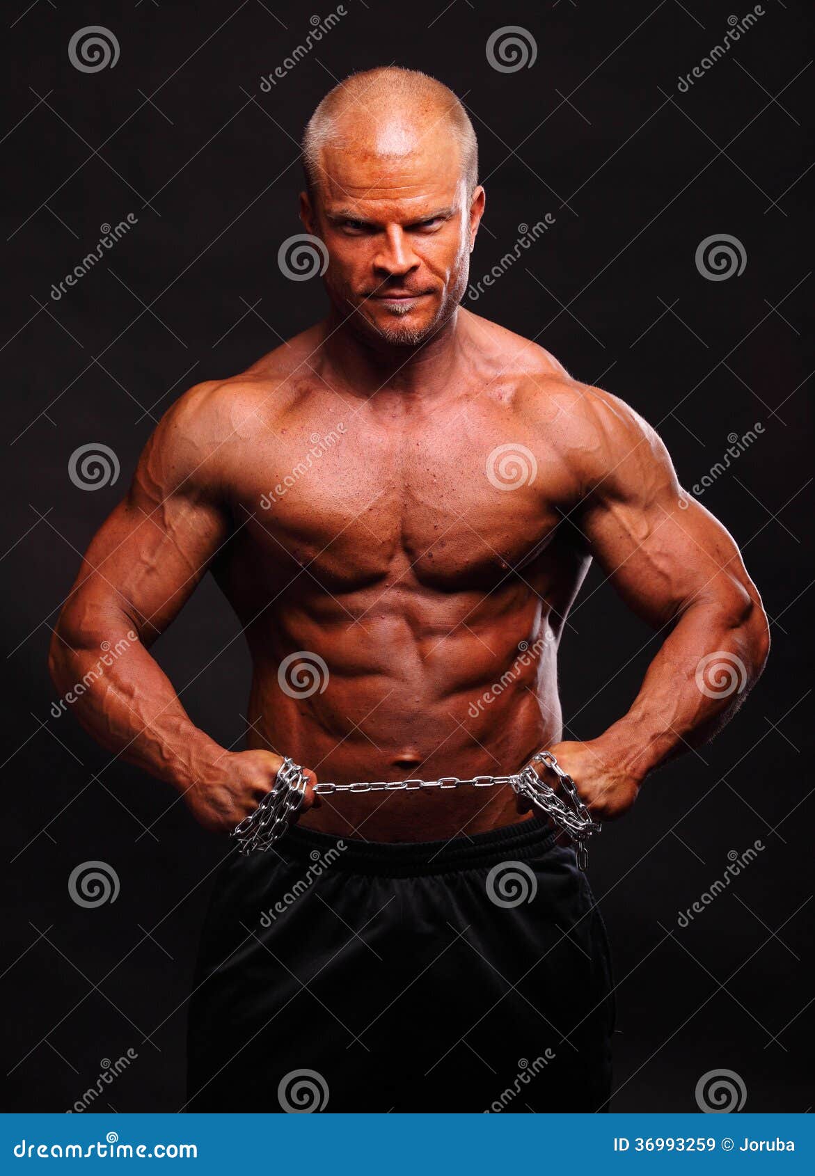 Bodybuilder stock image. Image of flex, champion, gorgeous - 36993259