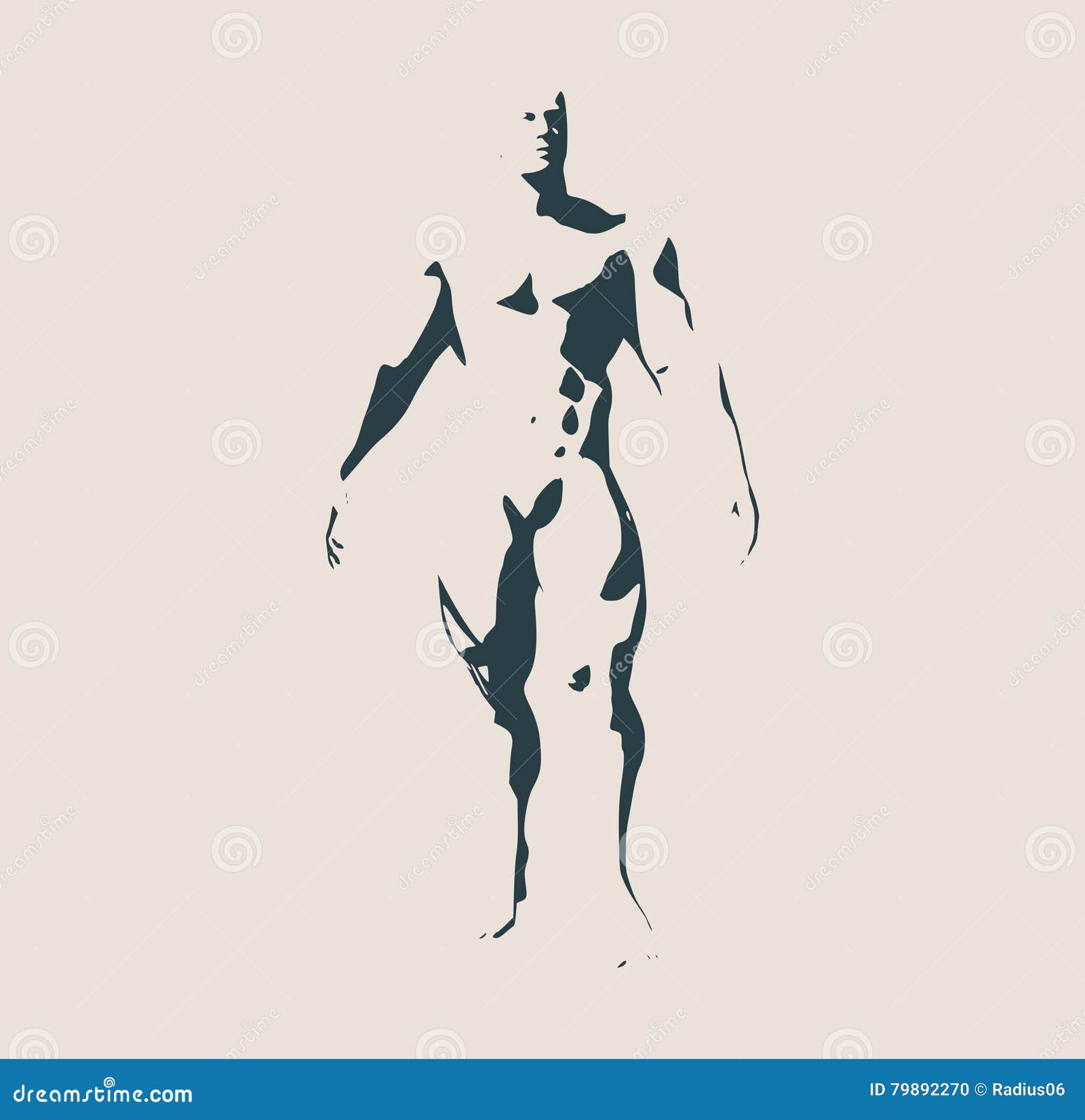 Arm Bodybuilder Silhouette Icon Cartoon Vector | CartoonDealer.com ...