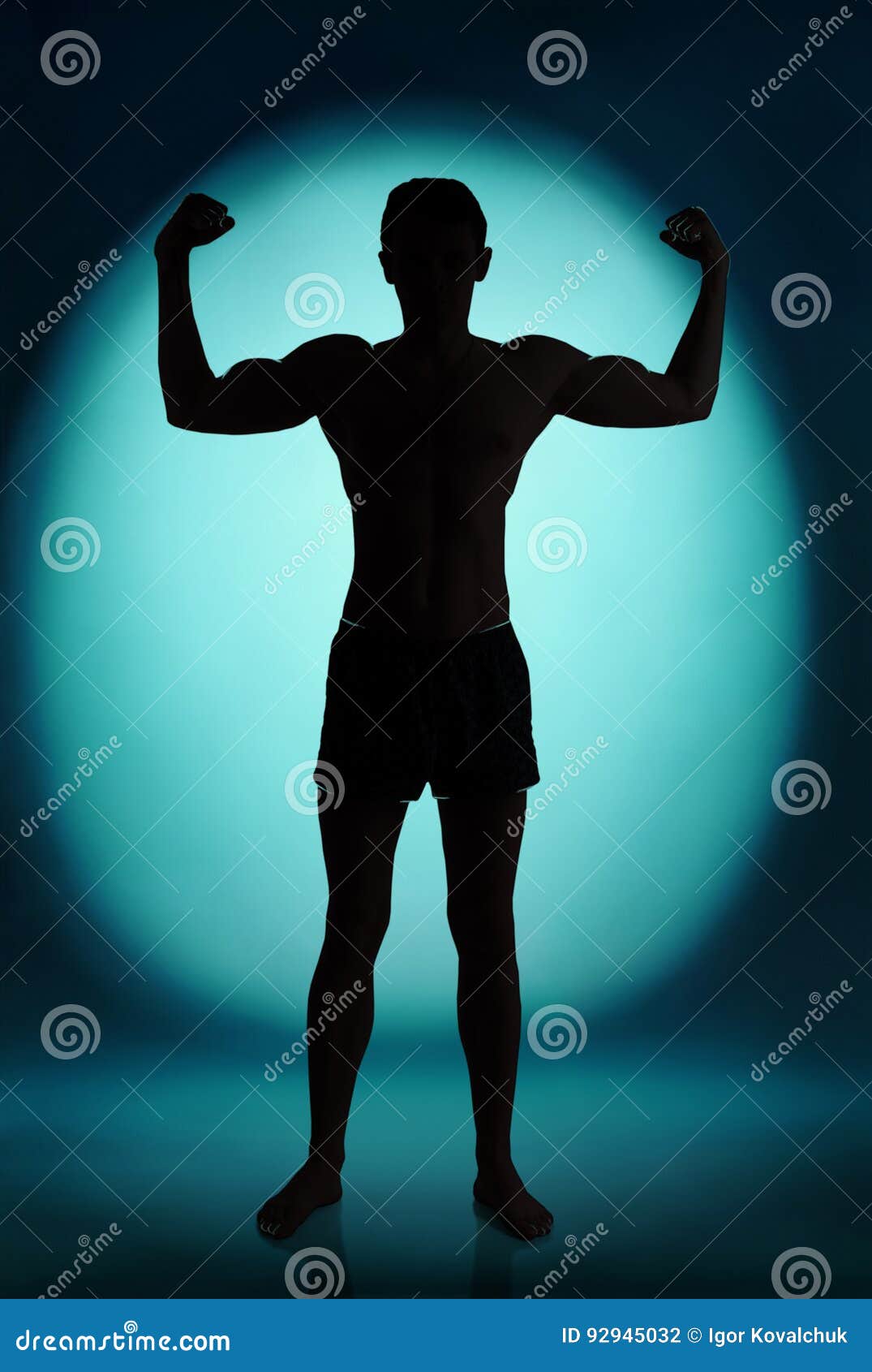 Bodybuilder stock photo. Image of person, exercise, black - 92945032