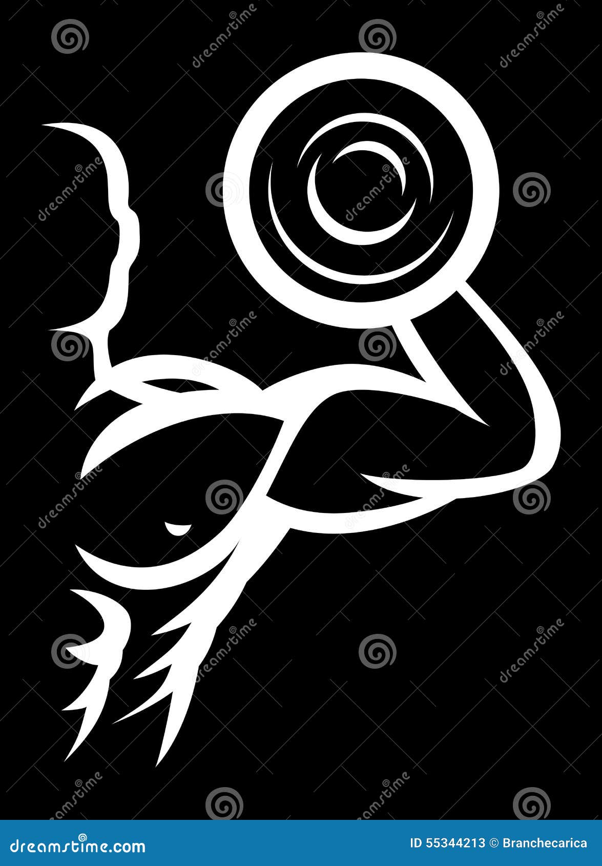 Super Hunk - Vector Illustration With Black Lettering And Doodle Crown ...