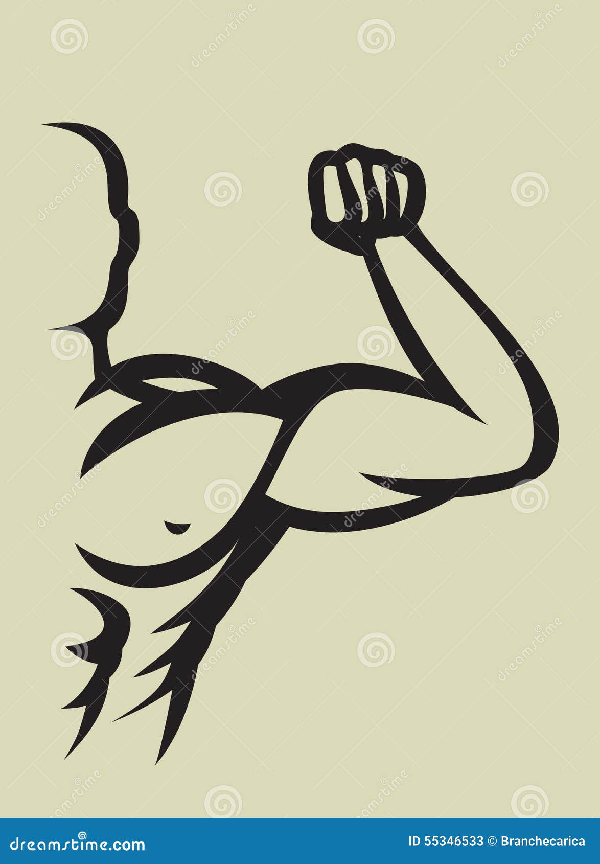 Super Hunk - Vector Illustration With Black Lettering And Doodle Crown ...