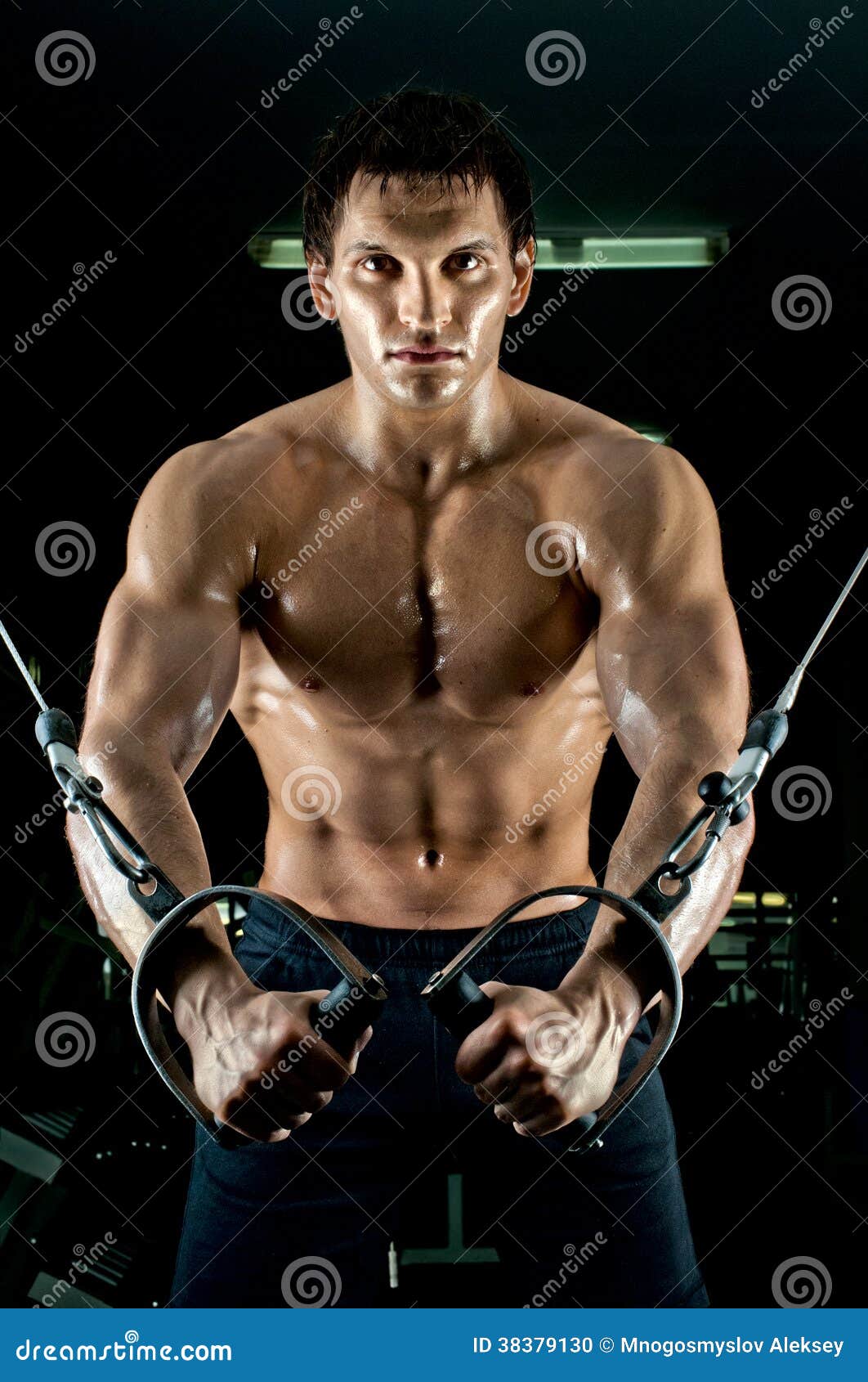 Bodybuilder stock photo. Image of execute, coaching, male - 38379130