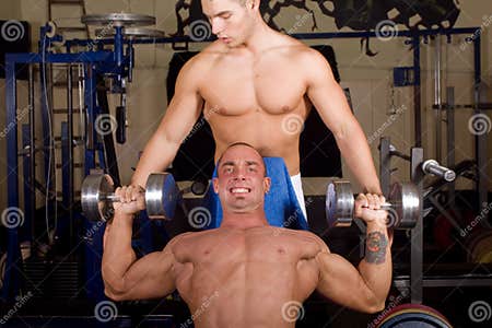Bodybuilders training stock image. Image of skin, bodybuilding - 7880419