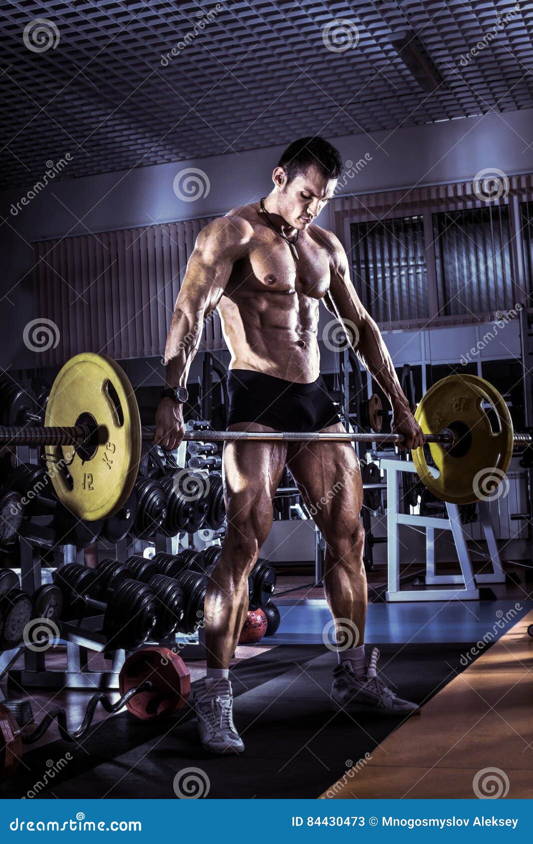 Bodybuilding imagem de stock. Imagem de esporte, homem - 84430473