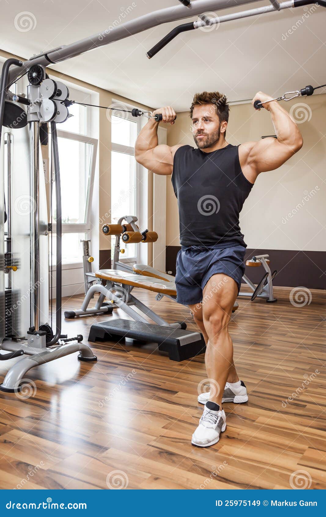 Bodybuilding man stock image. Image of model, caucasian - 25975149