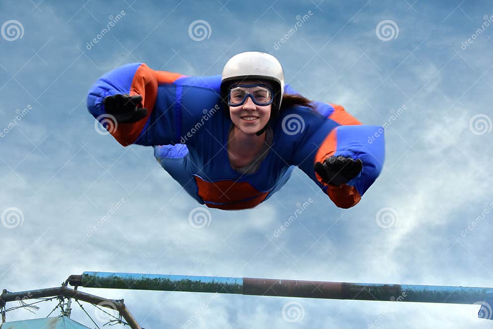 Bodyflying stockbild. Bild von freiheit, speziell, üben - 78000383