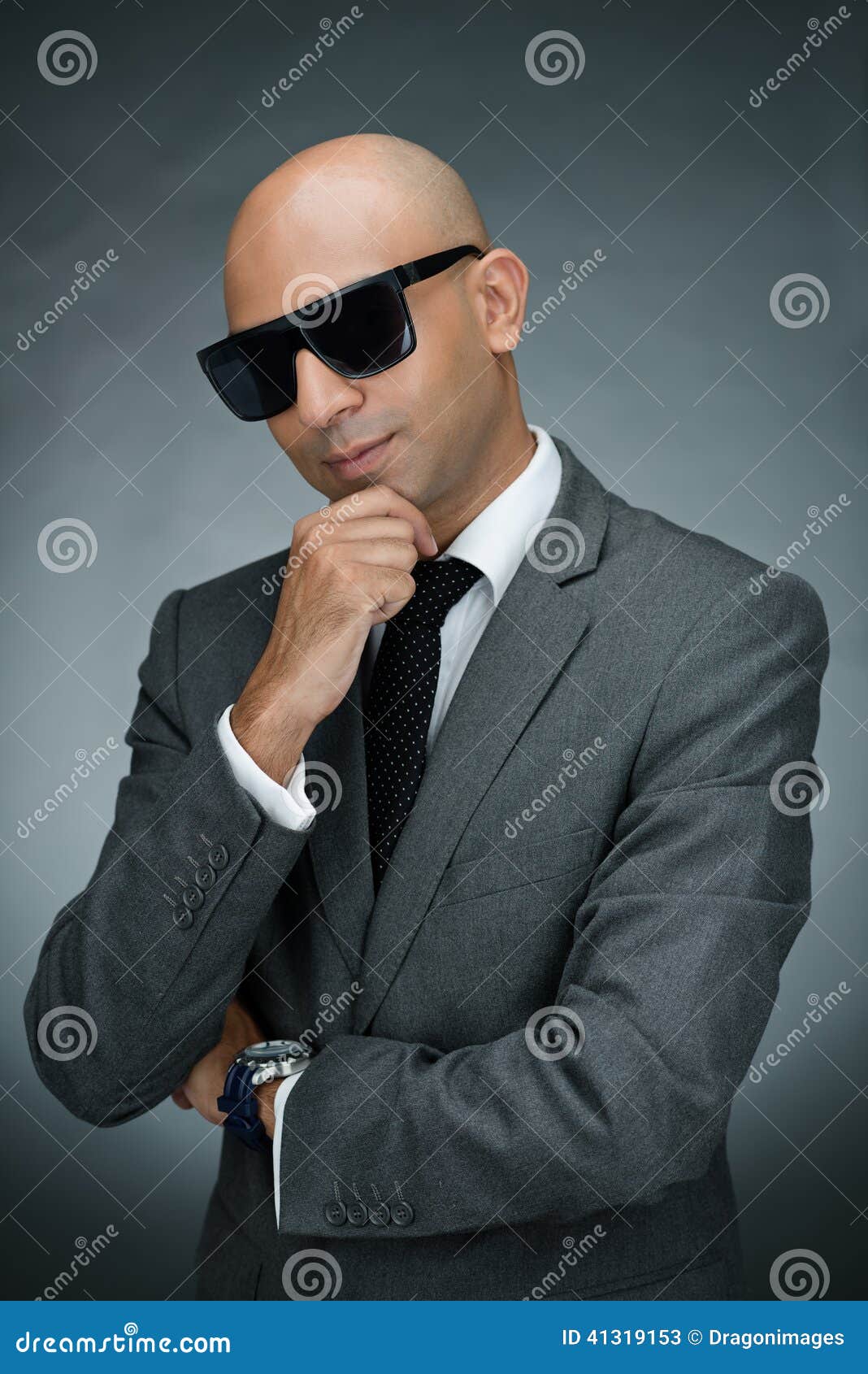 Bodyguard stock image. Image of isolated, person, portrait - 41319153