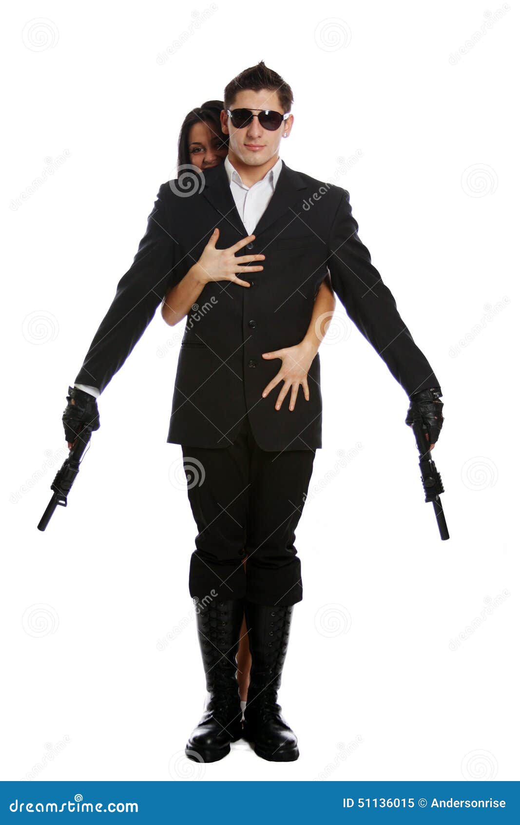 Bodyguard stock image. Image of body, couple, full, protection - 51136015