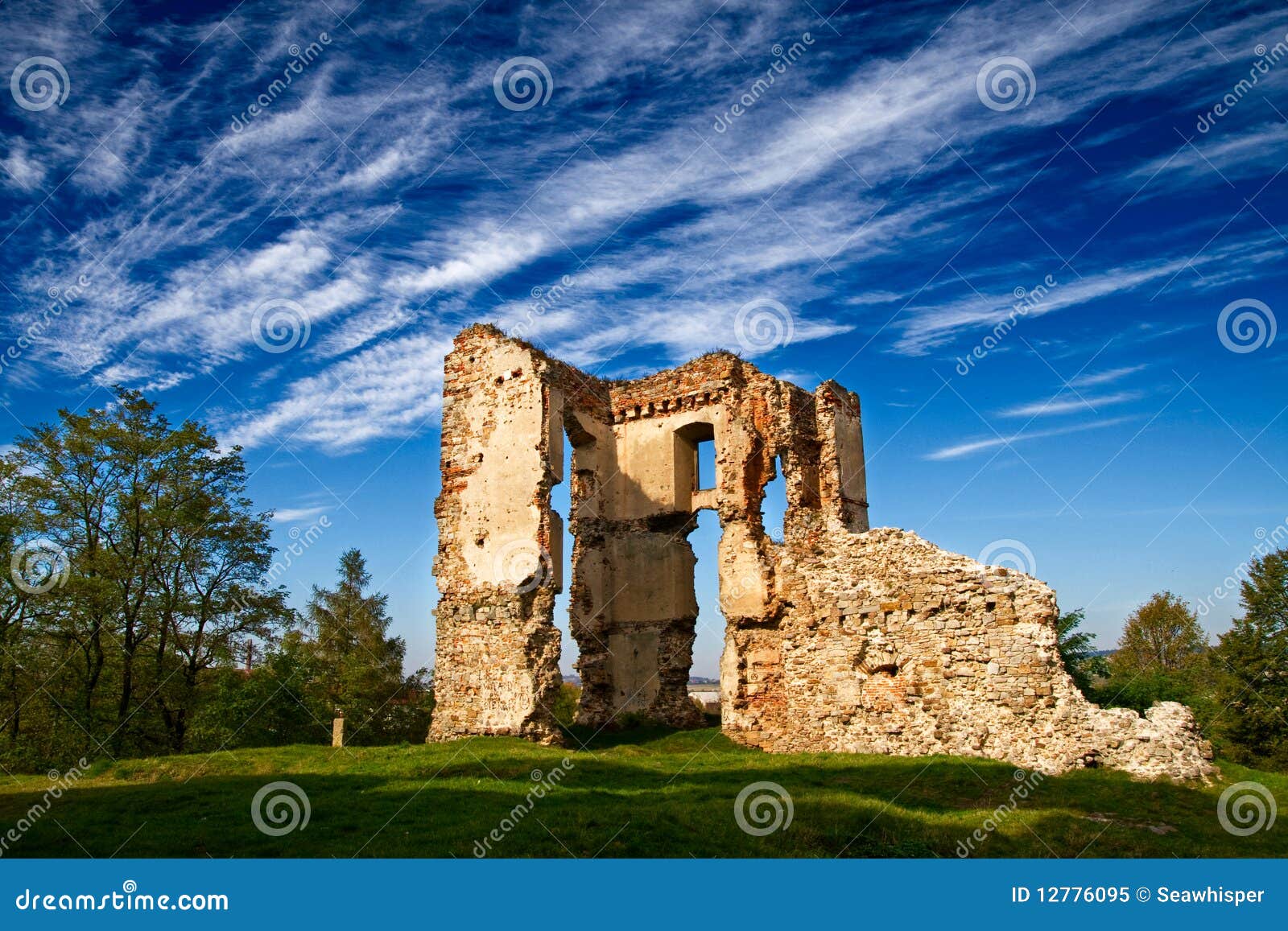 Bodzentyn Ruins stock image. Image of poland, xvii, ages - 12776095