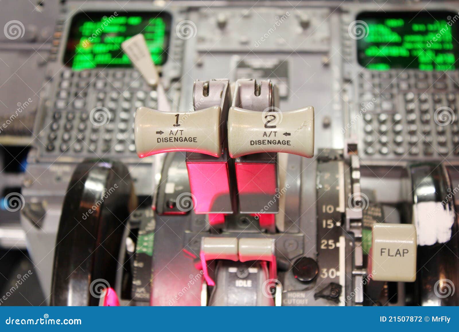 Boeing 737 flight deck stock photo. Image of alert, throttle - 21507872