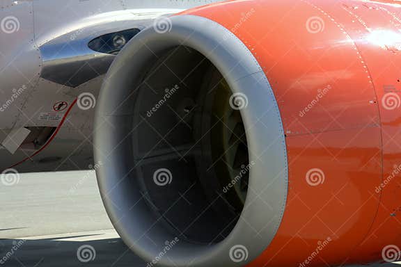Boeing 737 Jet engine stock photo. Image of shines, turbine - 20325928