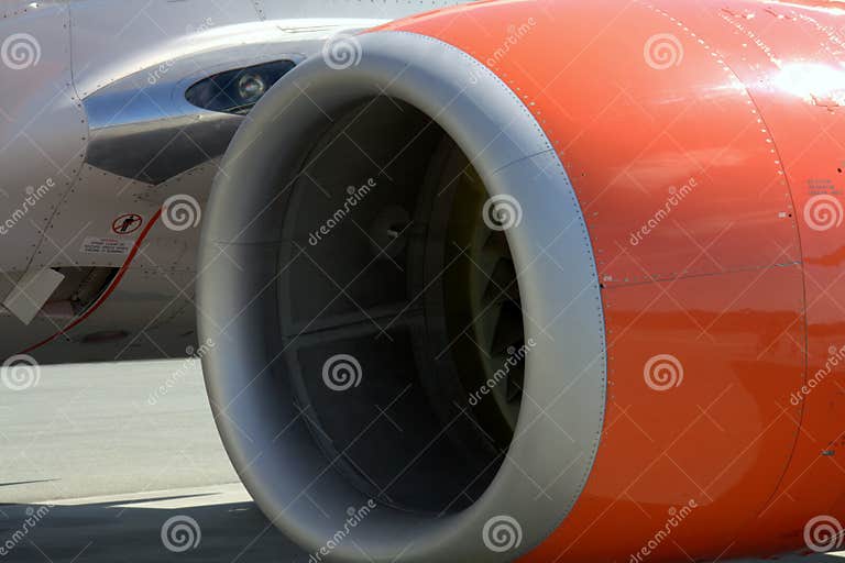 Boeing 737 Jet engine stock photo. Image of shines, turbine - 20325928