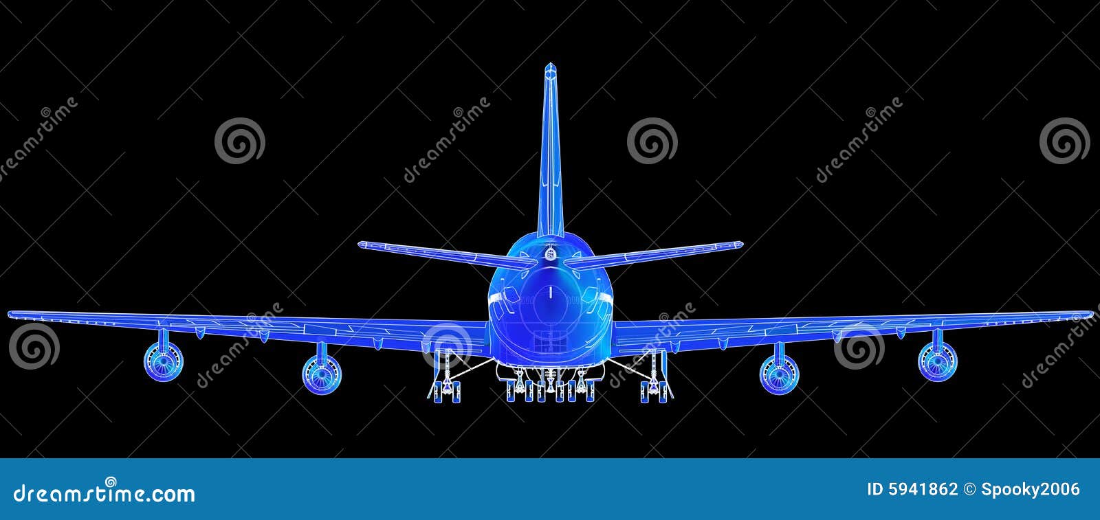 Boeing 747 stock illustration. Illustration of class, airliner - 5941862